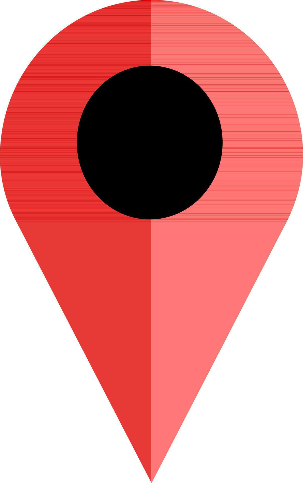Red and black map pointer. 24332679 Vector Art at Vecteezy