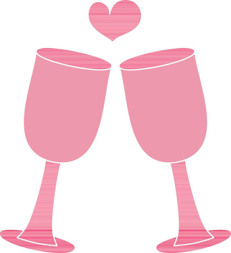 Cheers Glass Icon In Pink Color 24333825 Vector Art At Vecteezy