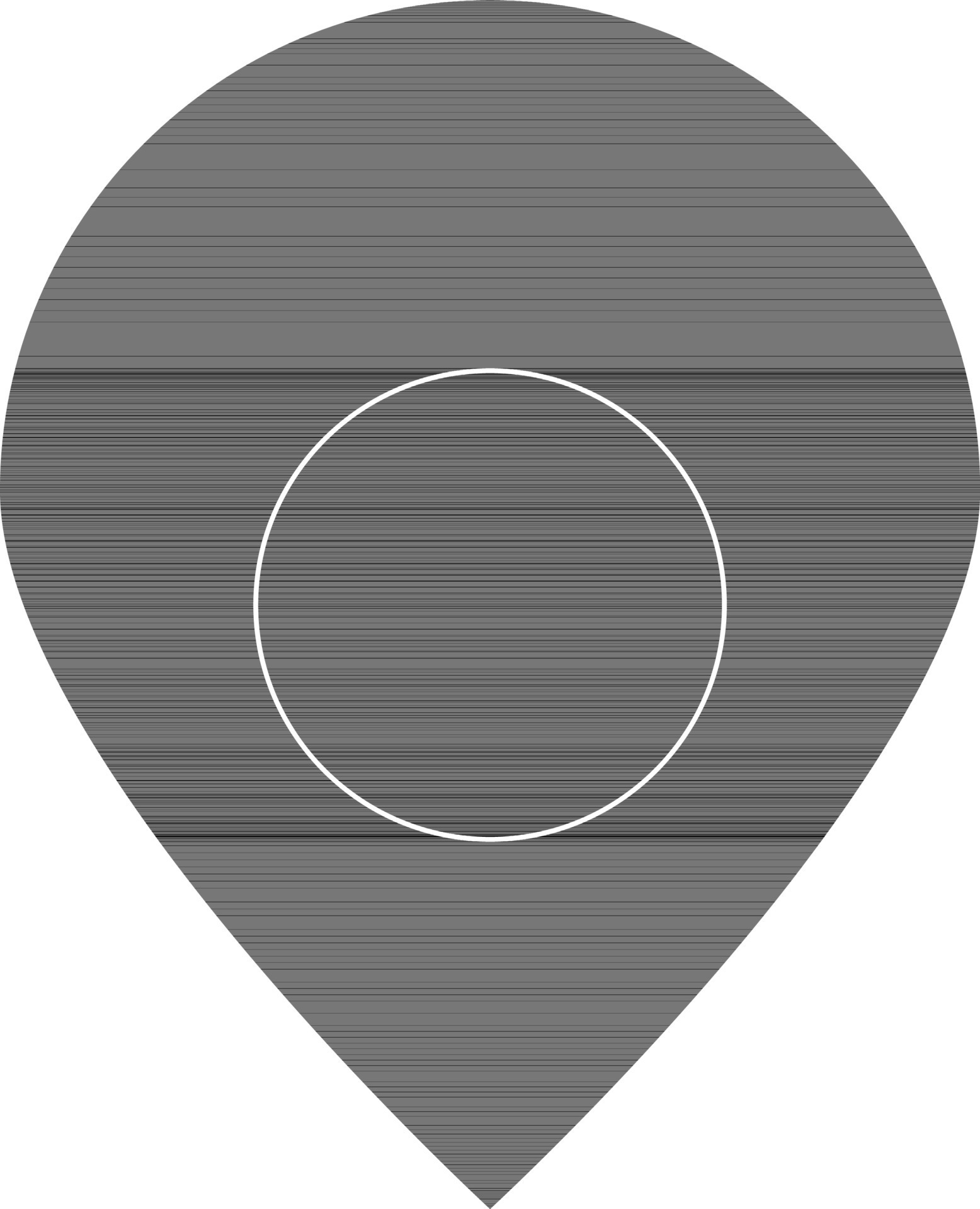 Black map pointer in flat style. 24337608 Vector Art at Vecteezy