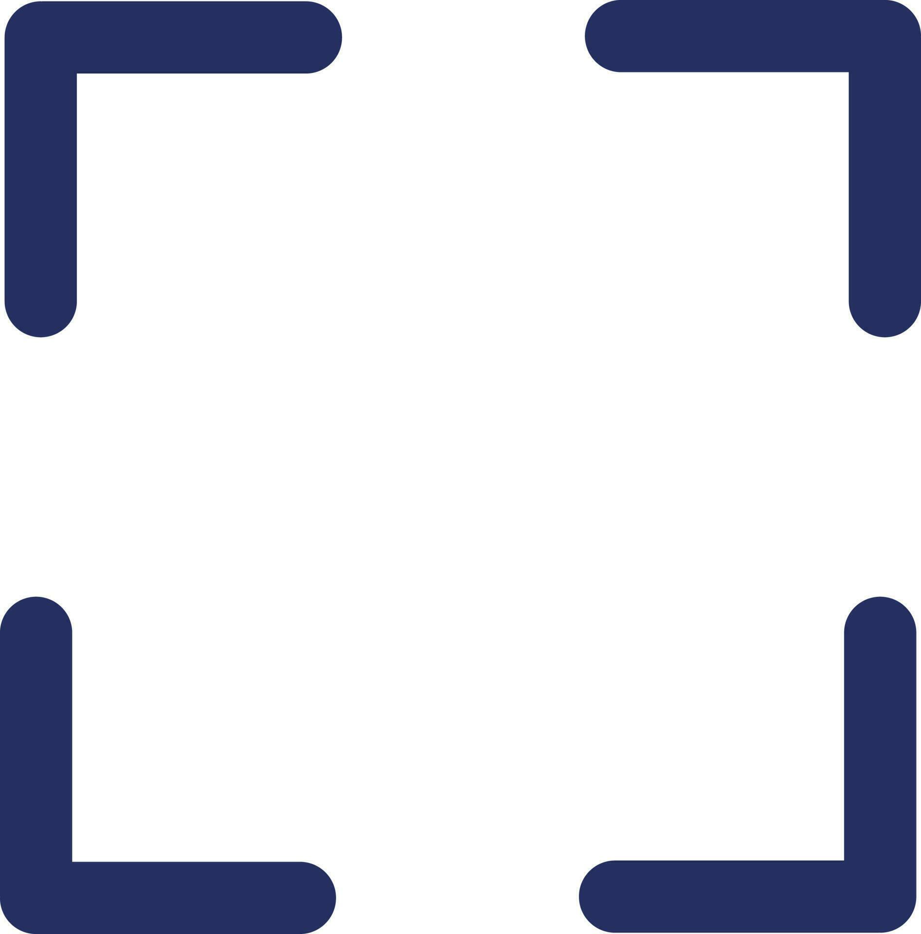 Full screen mode white black glyph ui icon. Extend and enlarge. Player control. User interface ...