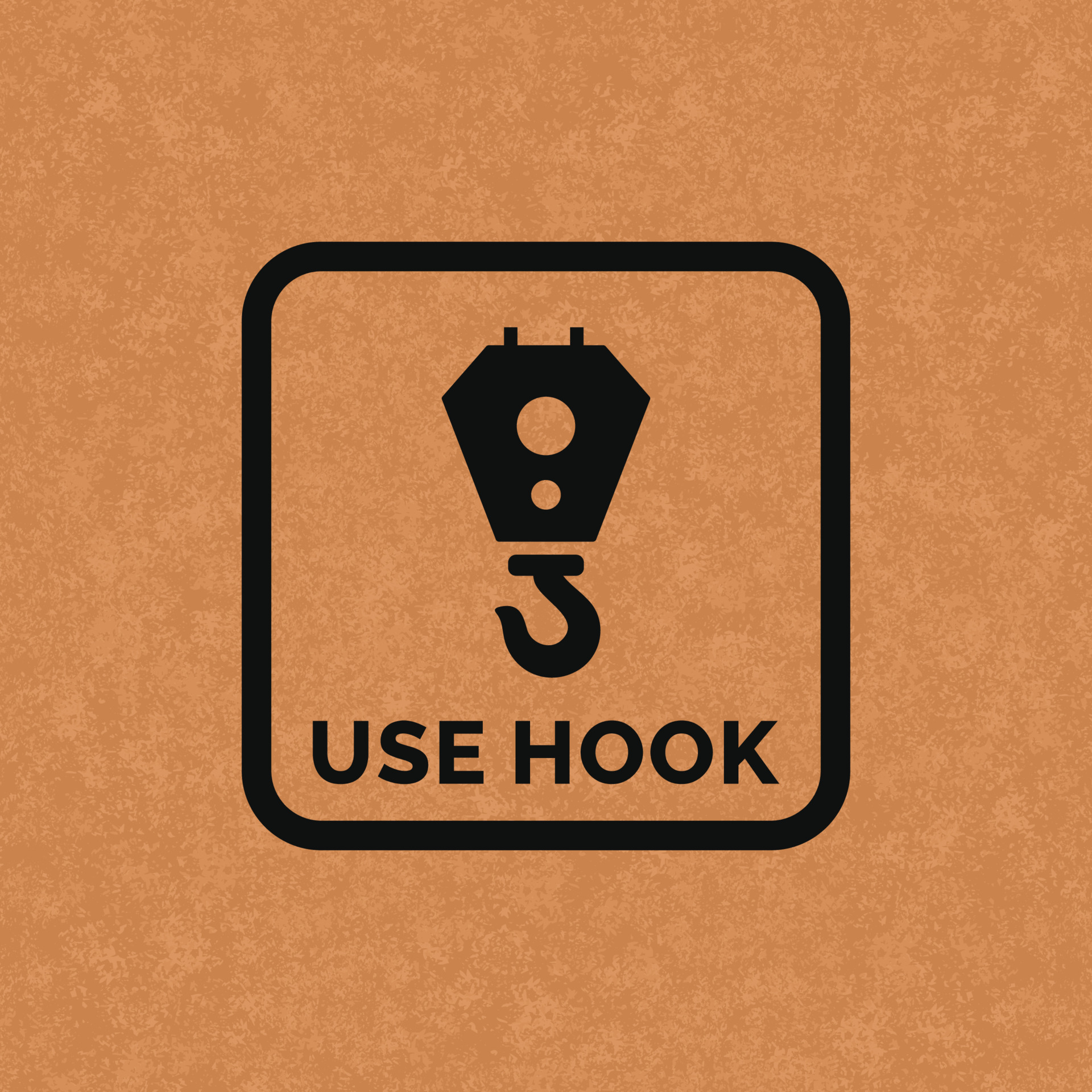 Use hooks packaging mark icon symbol vector 24338639 Vector Art at Vecteezy