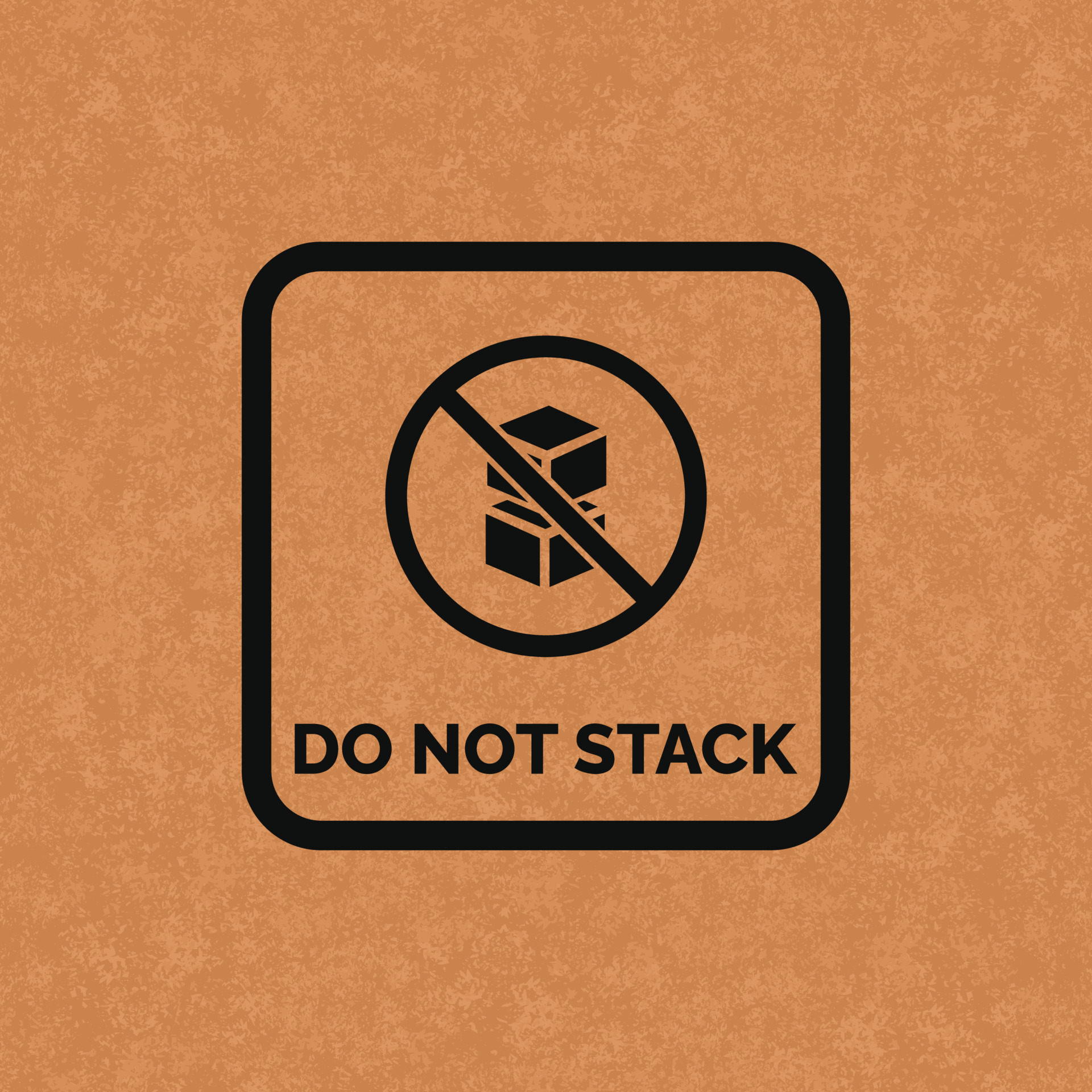 Do Not Stack Packaging Mark Icon Symbol Vector 24338643 Vector Art At