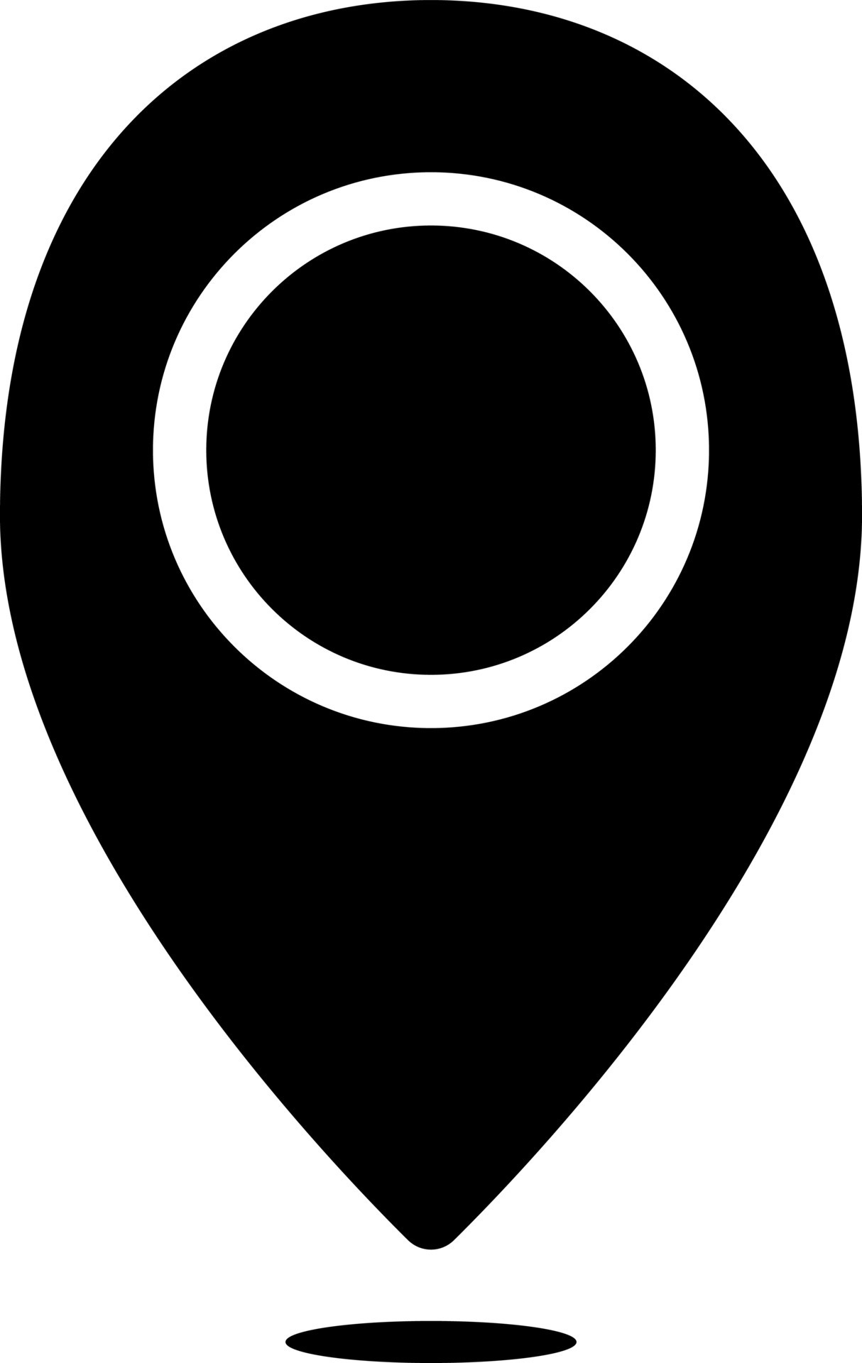 Isolated map pointer in flat style. 24340497 Vector Art at Vecteezy