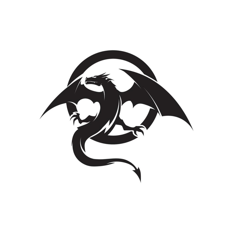 Dragon vector icon illustration 24341184 Vector Art at Vecteezy