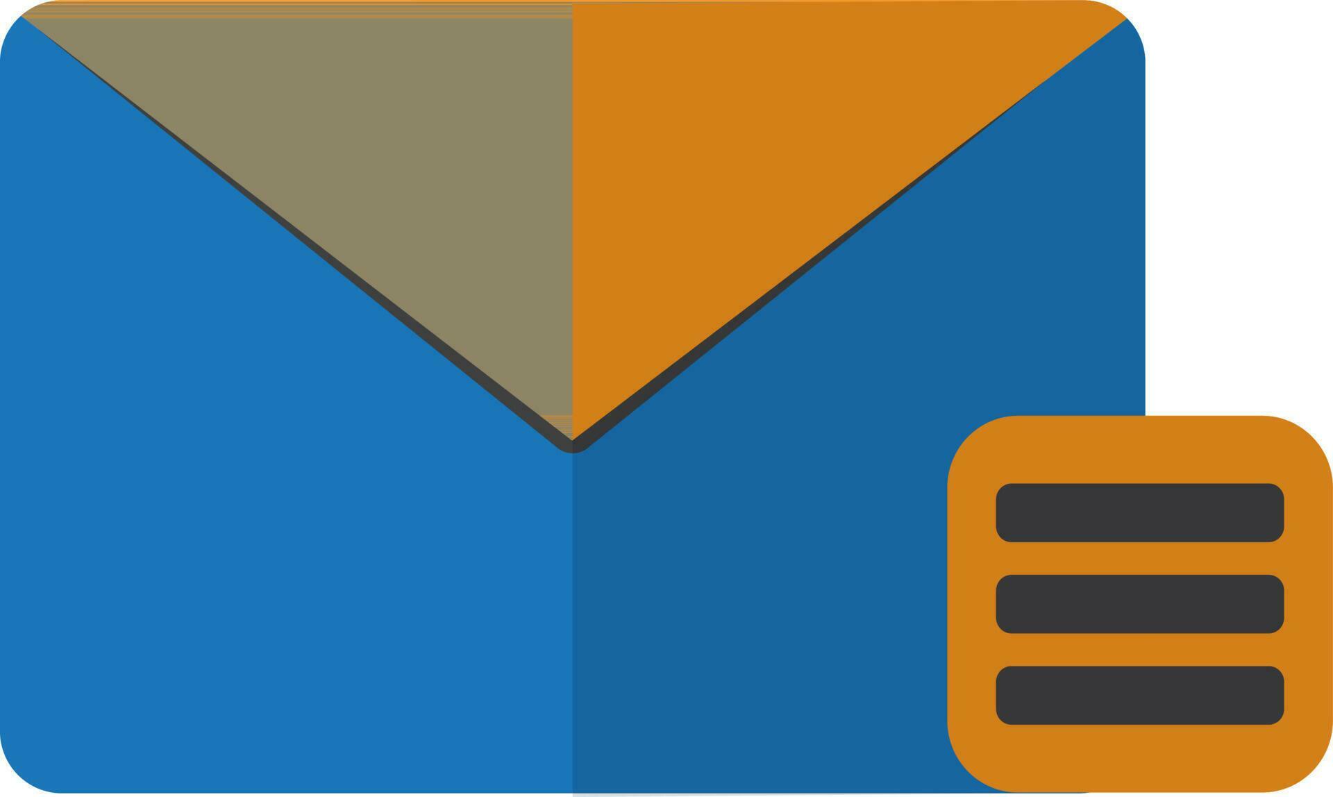 Message menu icon for multimedia concept in half shadow. 24342529 ...