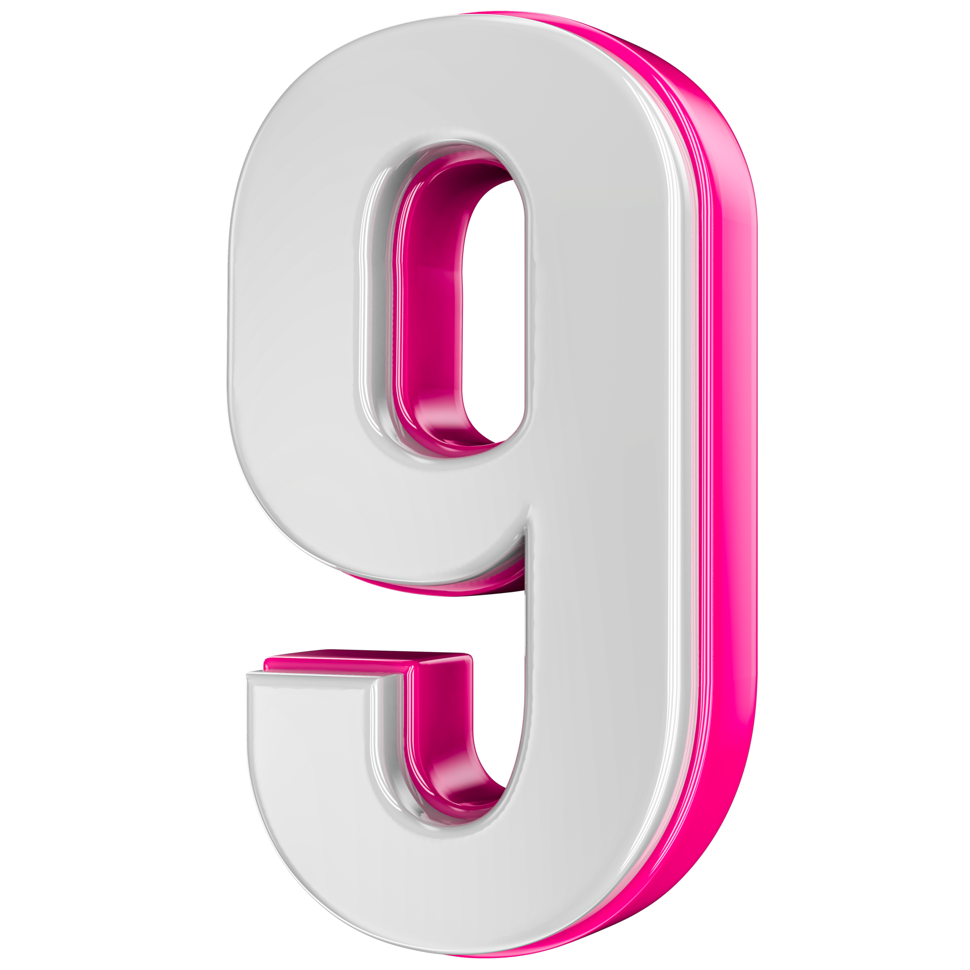 Number 9 Pink 3D Render 24345688 PNG Number 9 Pink 3D Render 24345688 PNG