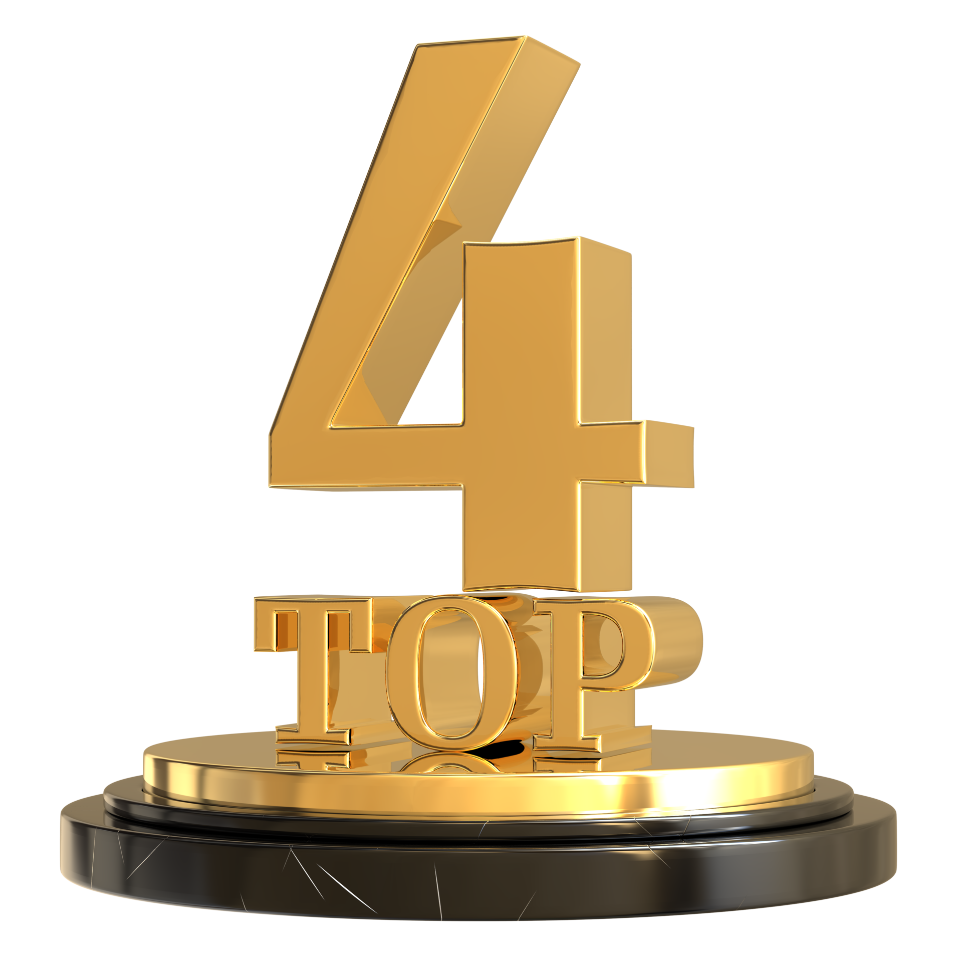 oben 4 3d Gold 24345987 PNG