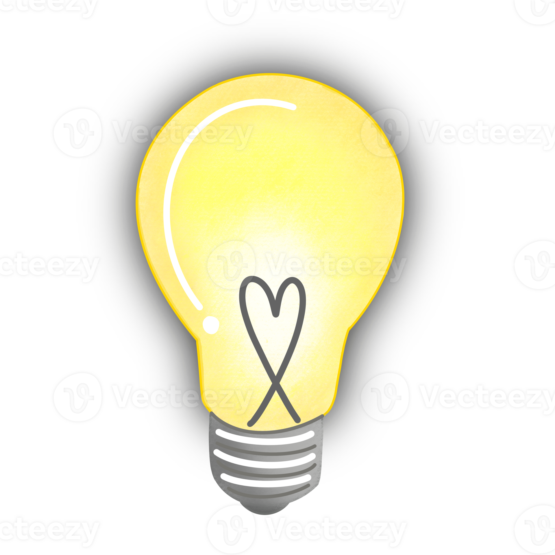 Light Bulb Turn Off To Save Electrical 24348564 Png