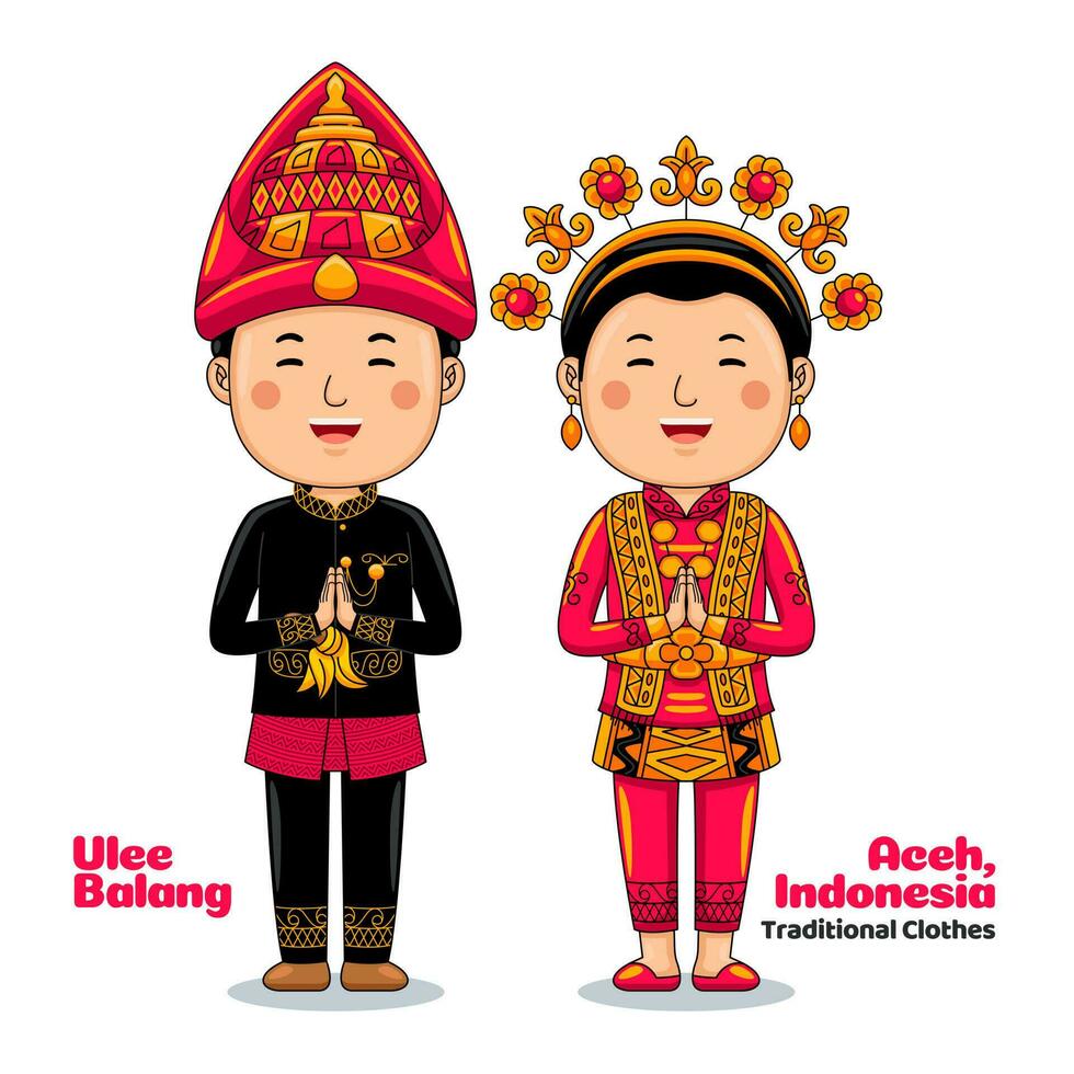 Couple wear Traditional Clothes greetings welcome to Aceh 24350236 ... Couple wear Traditional Clothes greetings welcome to Aceh 24350236 ...