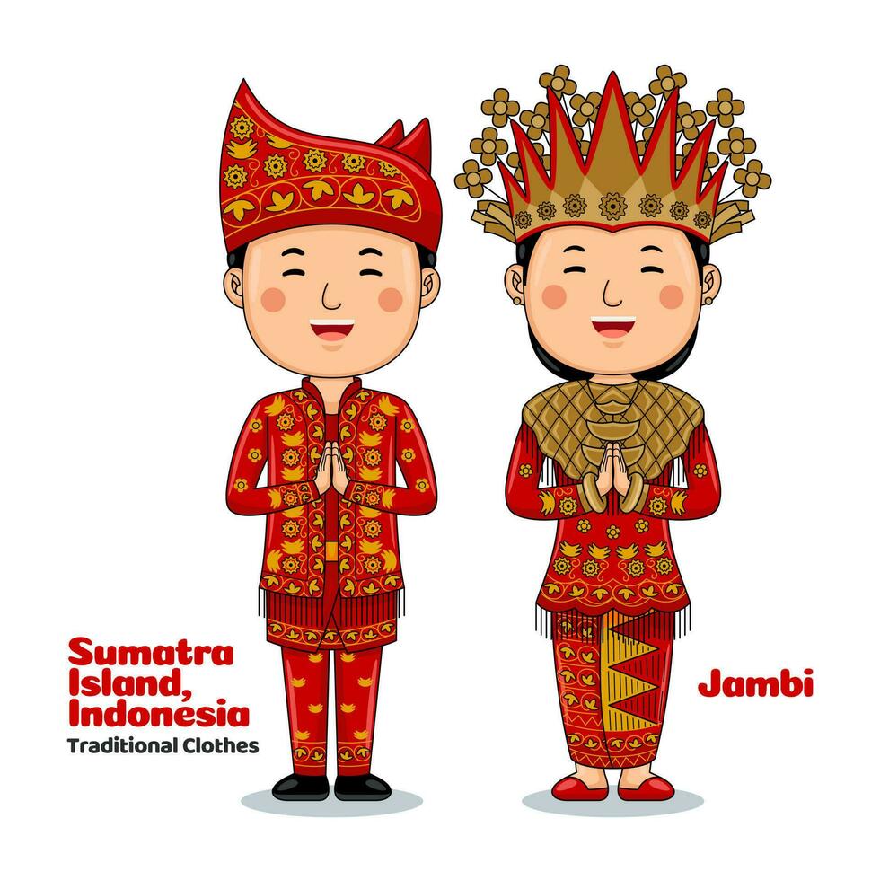 Couple wear Traditional Clothes greetings welcome to Jambi 24350257 ... Couple wear Traditional Clothes greetings welcome to Jambi 24350257 ...