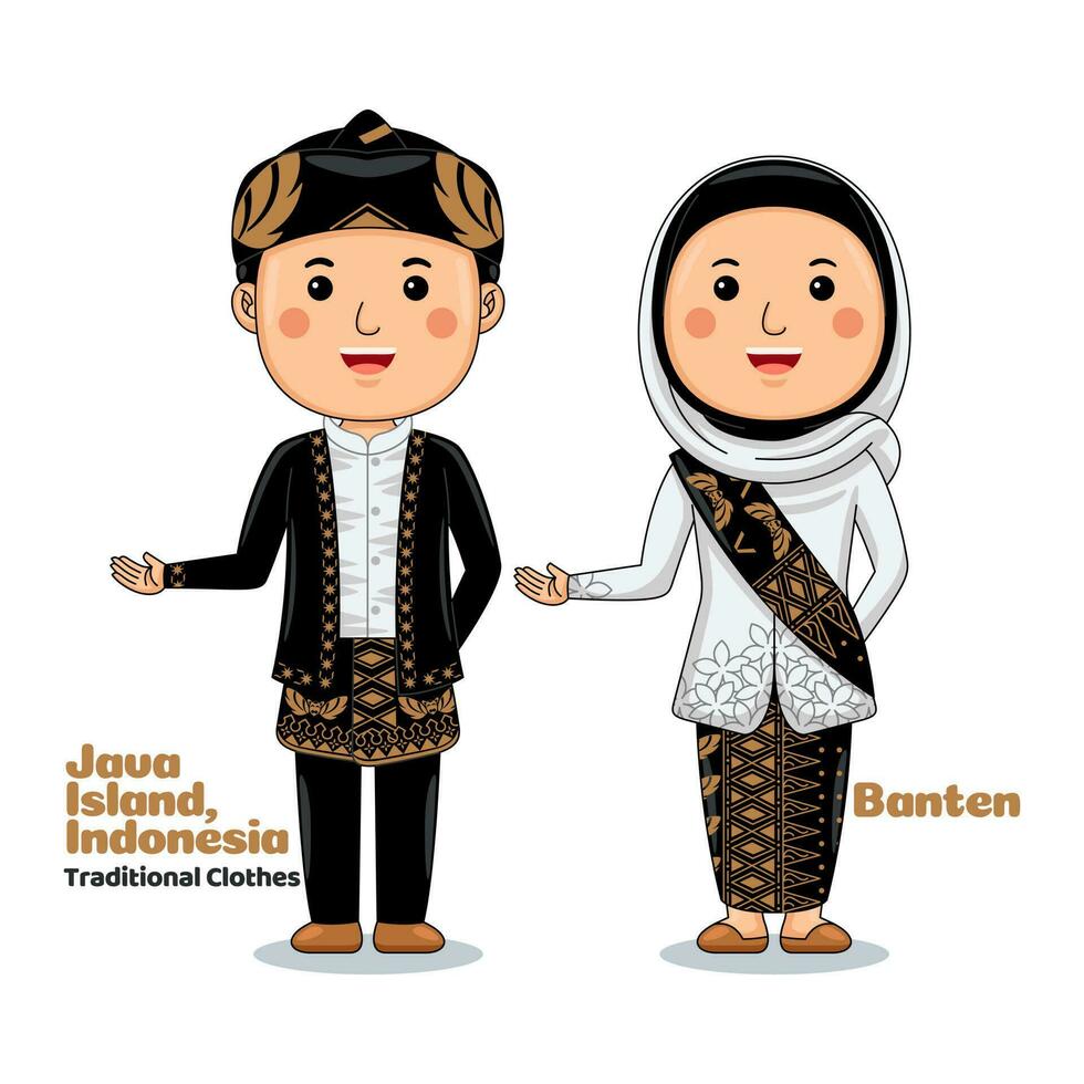 Couple wear Traditional Clothes greetings welcome to Banten 24350266 ... Couple wear Traditional Clothes greetings welcome to Banten 24350266 ...