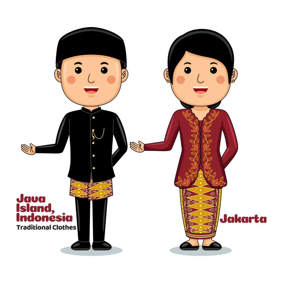 Couple wear Traditional Clothes greetings welcome to Jakarta 24350280 ... Couple wear Traditional Clothes greetings welcome to Jakarta 24350280 ...