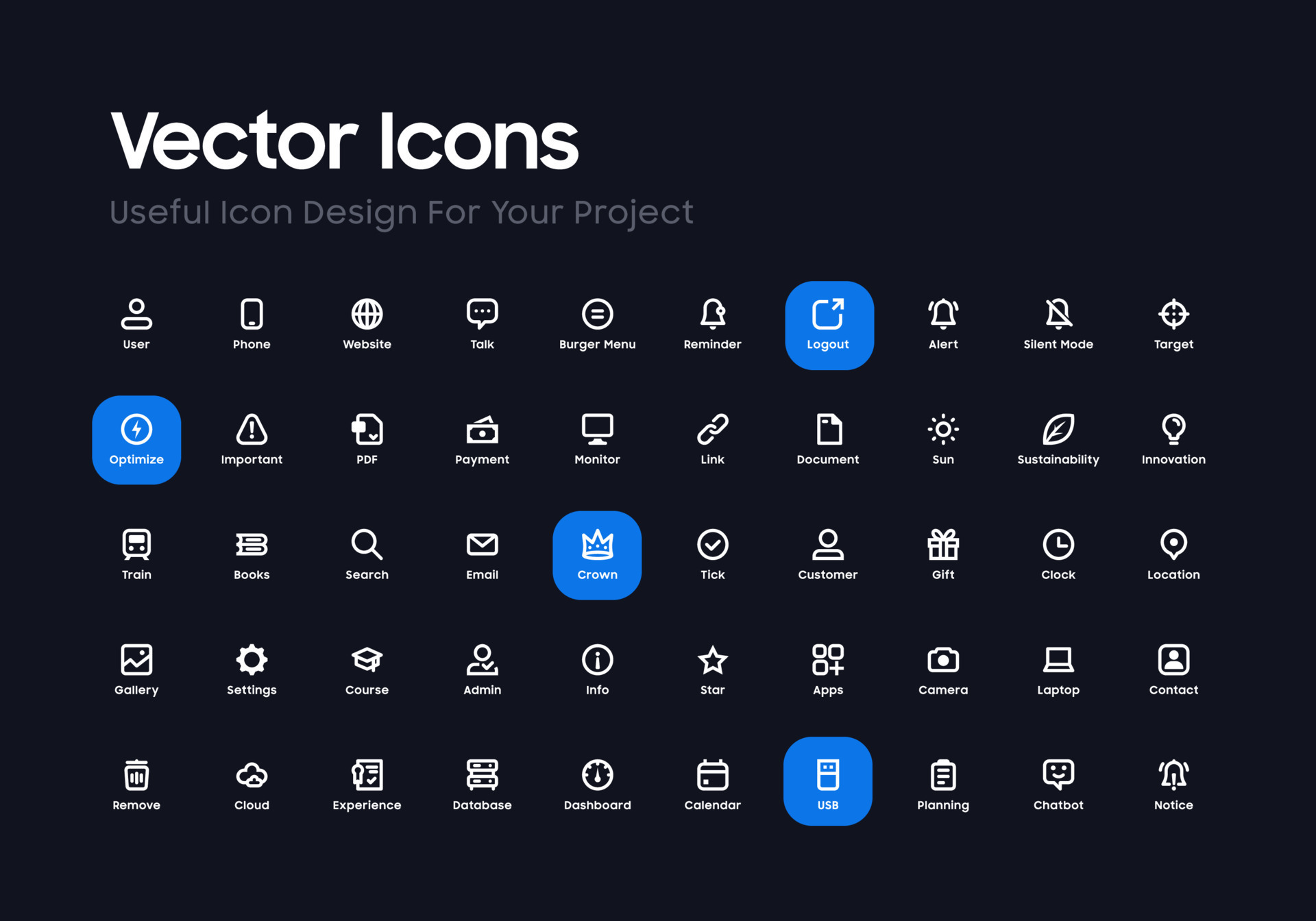 Cool And Minimalist Ui Ux Vector Icon Pack A Great Choice To Enrich
