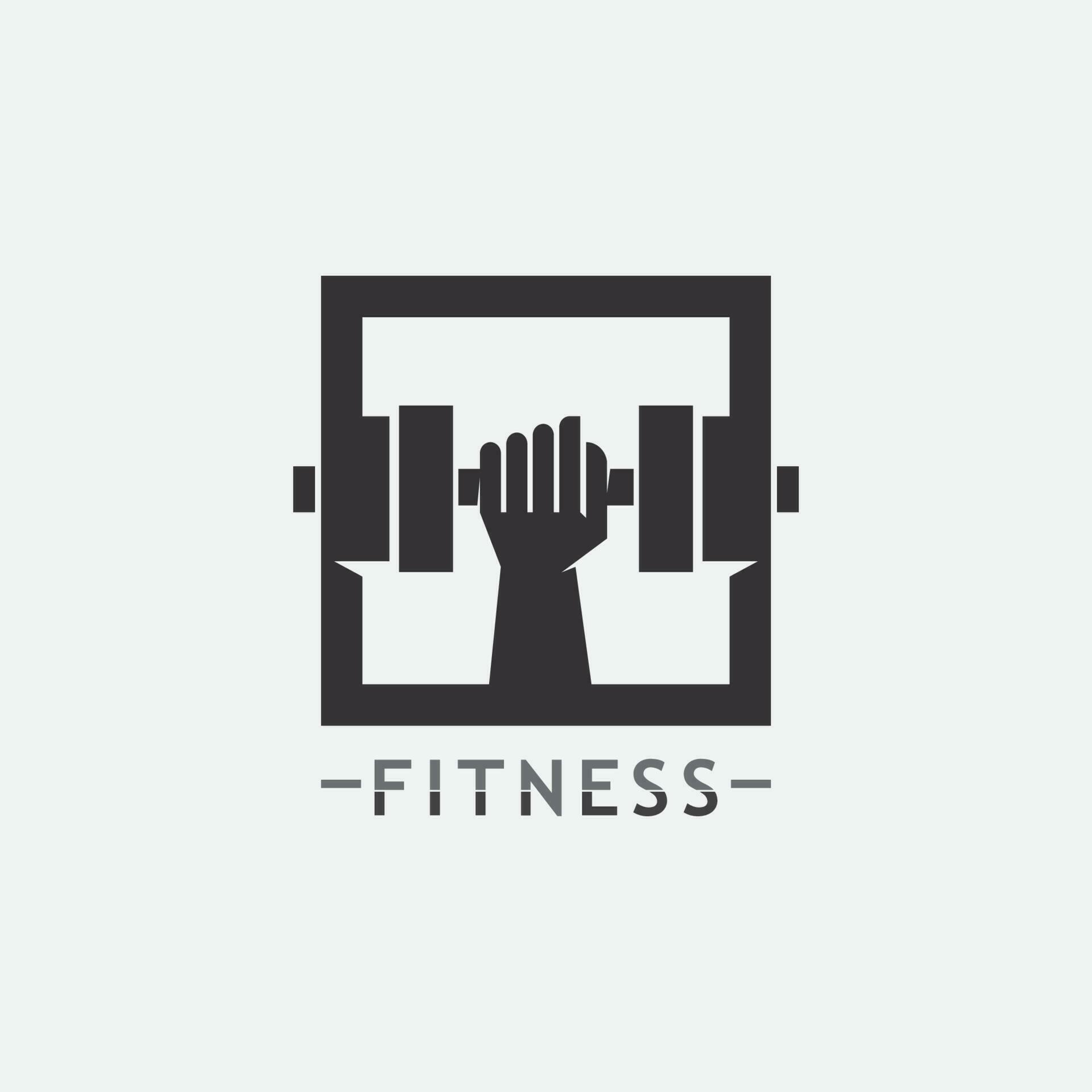 Fitness Logo Design Vector Illustrationicon 24355143 Vector Art At Vecteezy