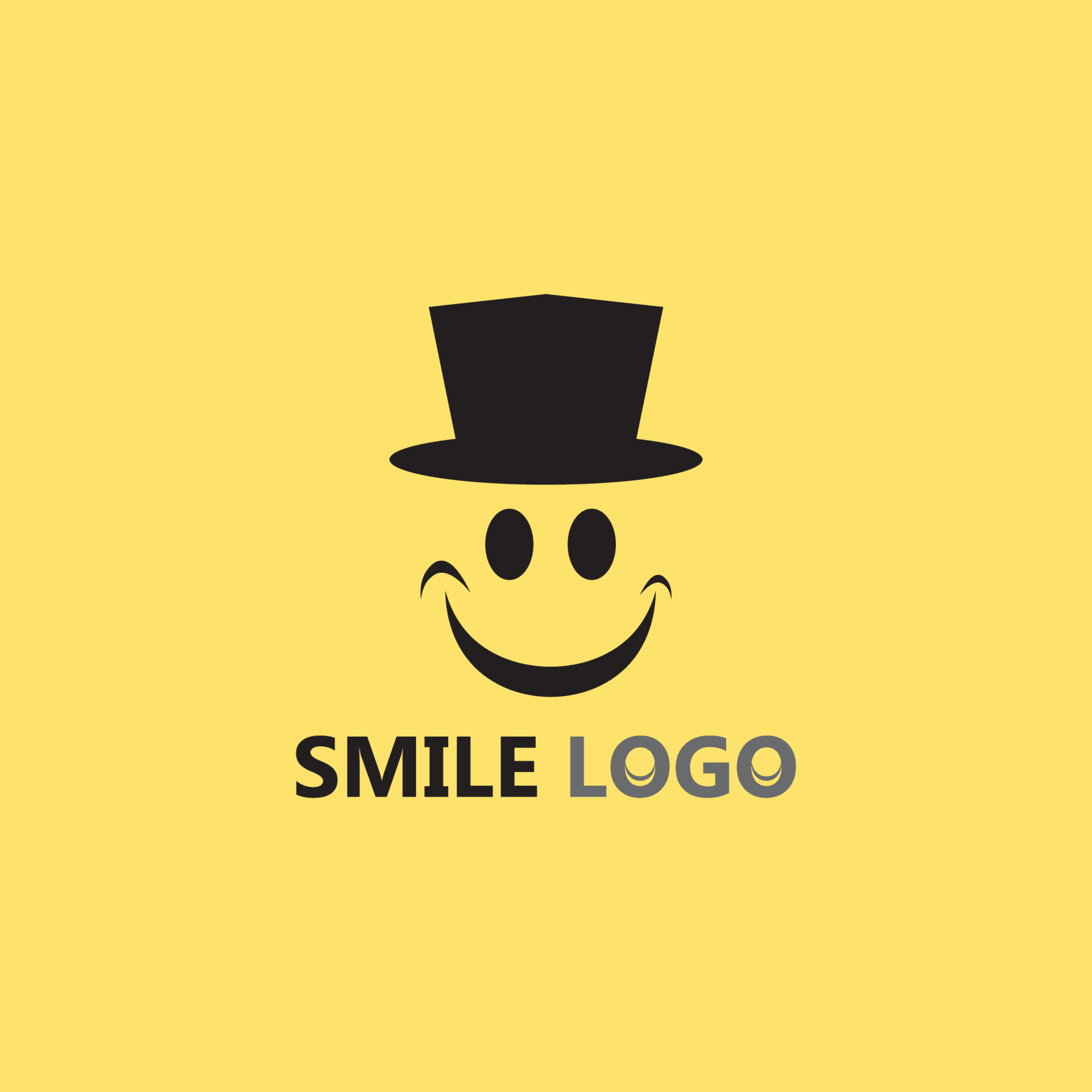 smile icon, smile, logo vector design happy emoticon Business, funny ...