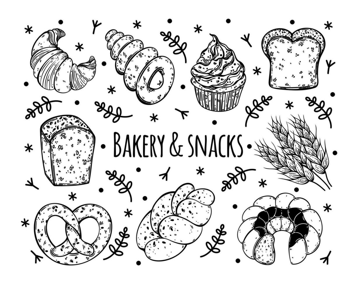 Bakery Clipart Black And White