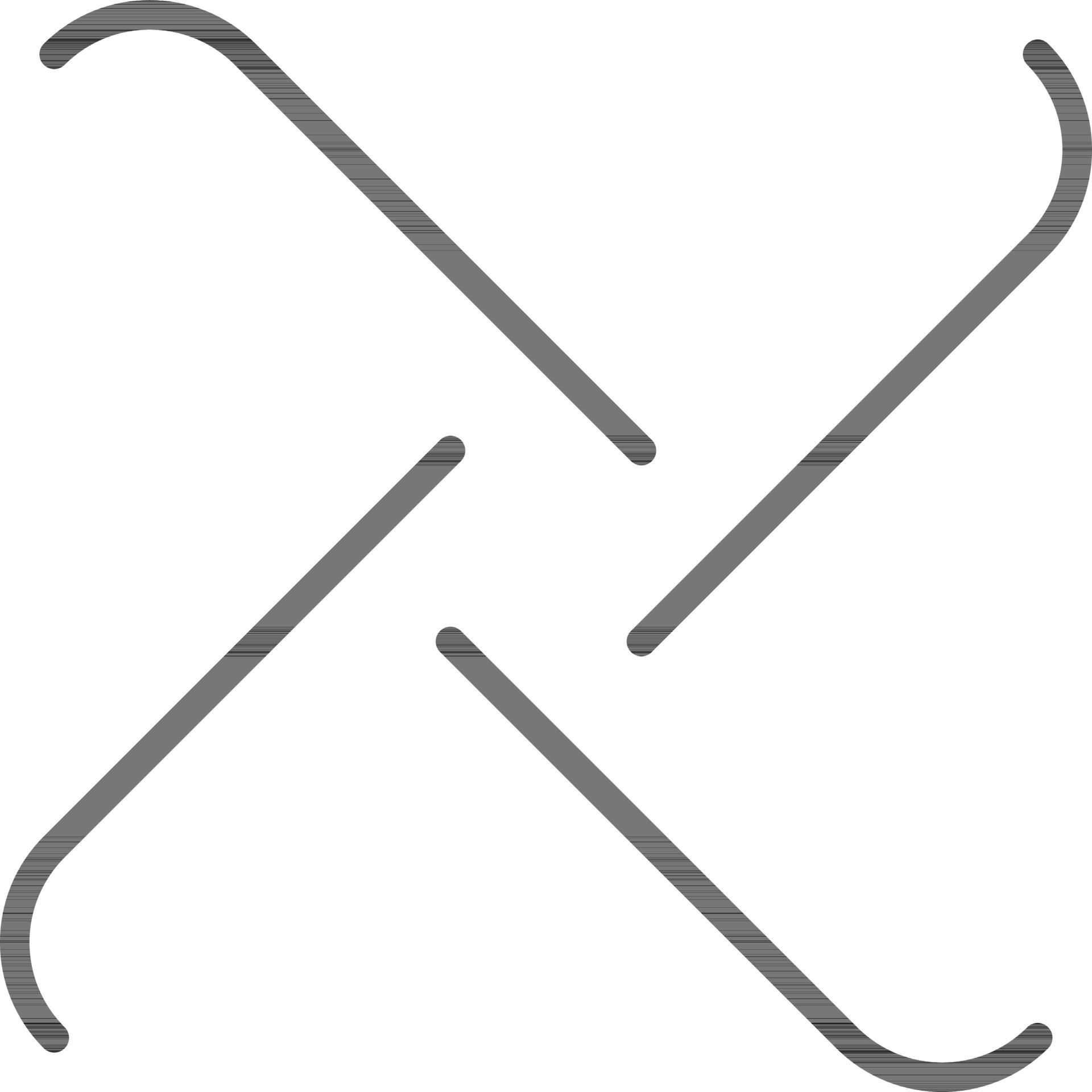 Illustration Of Correlation Icon In Black Outline 24363840 Vector Art