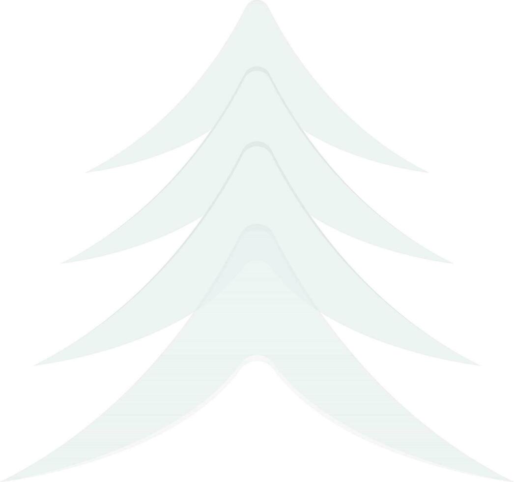 Flat illustration of Christmas Tree. 24364658 Vector Art at Vecteezy