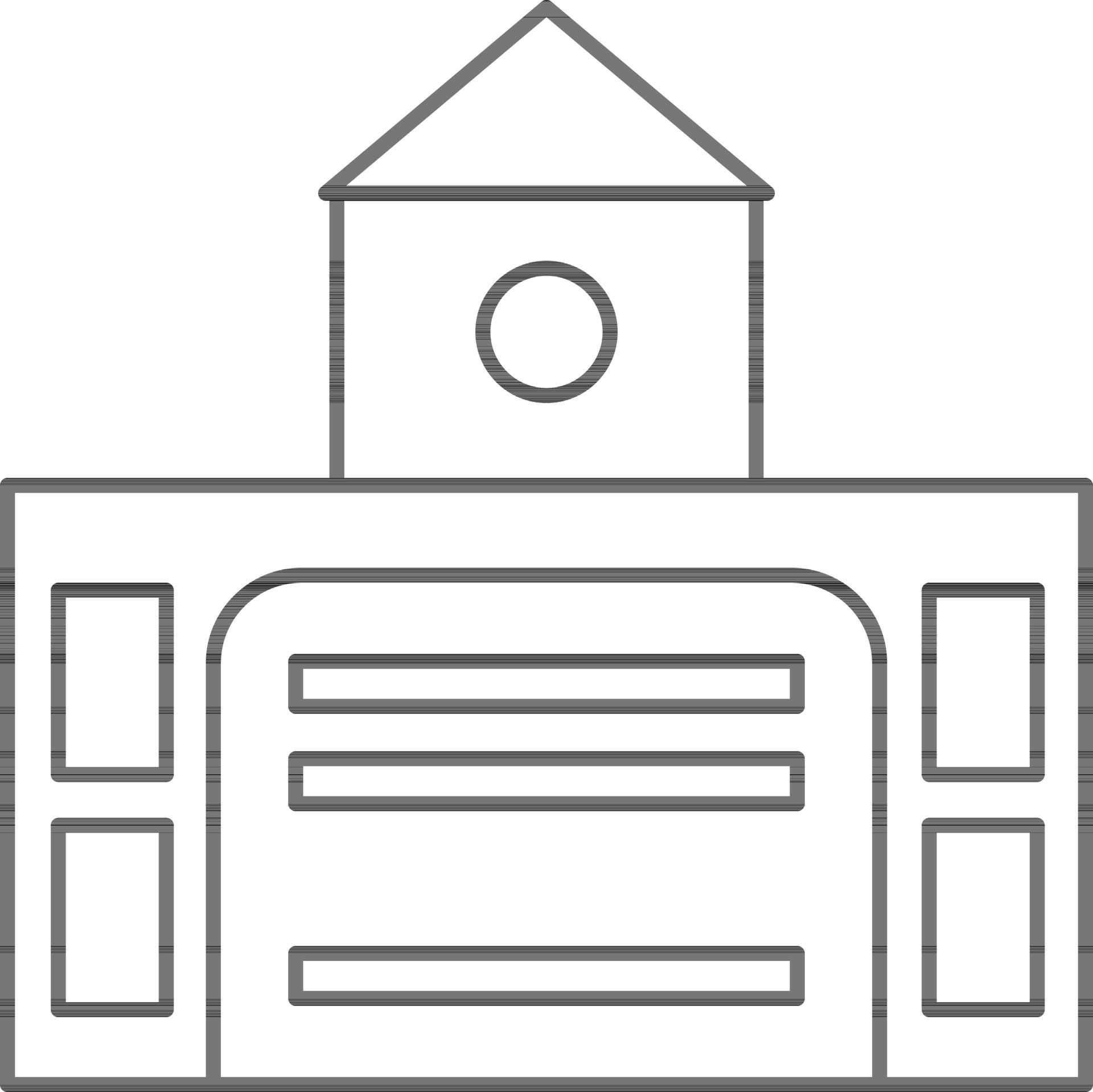 Isolated fire building in flat style. 24370162 Vector Art at Vecteezy