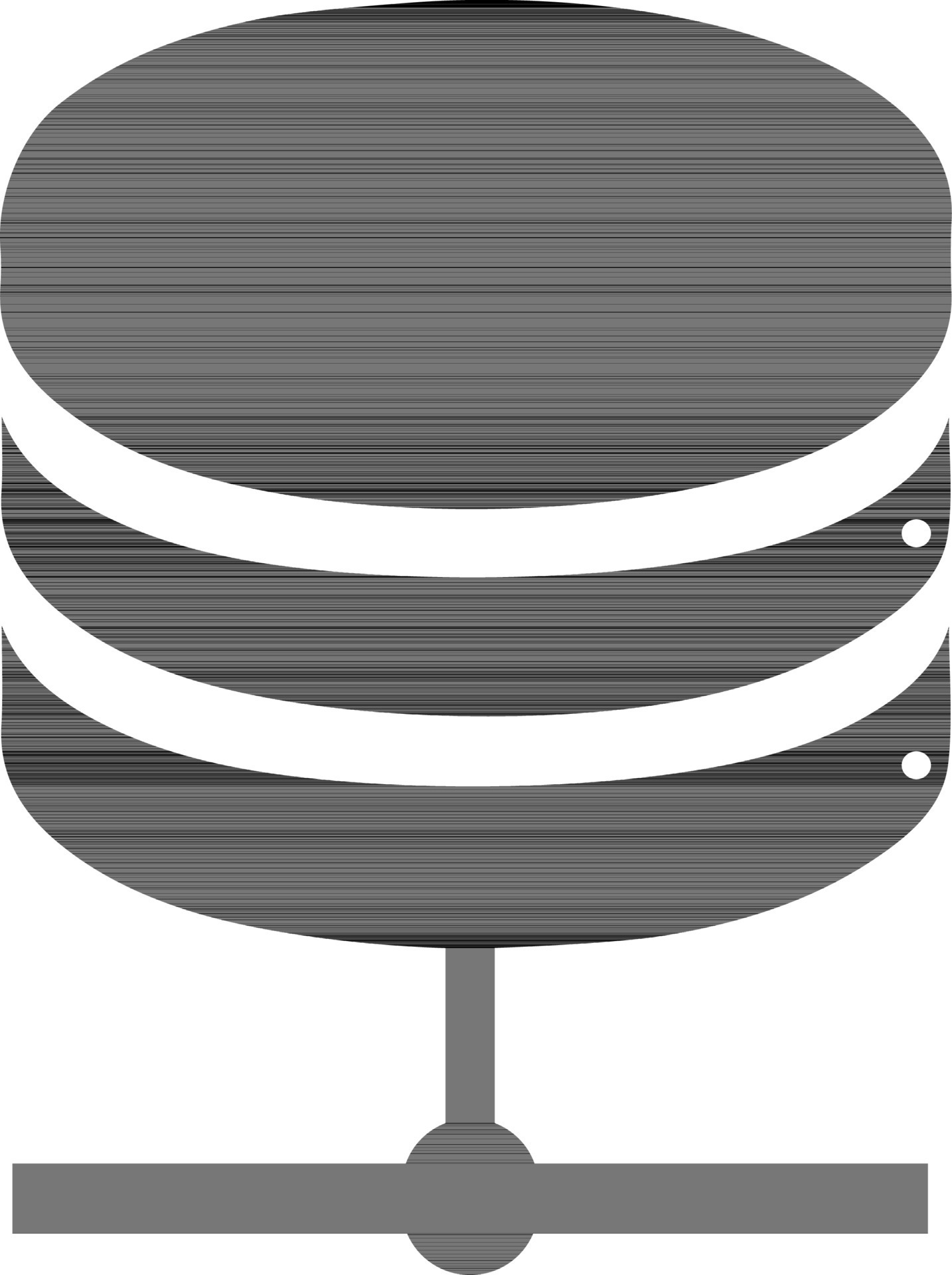 Database icon in flat style. 24372547 Vector Art at Vecteezy