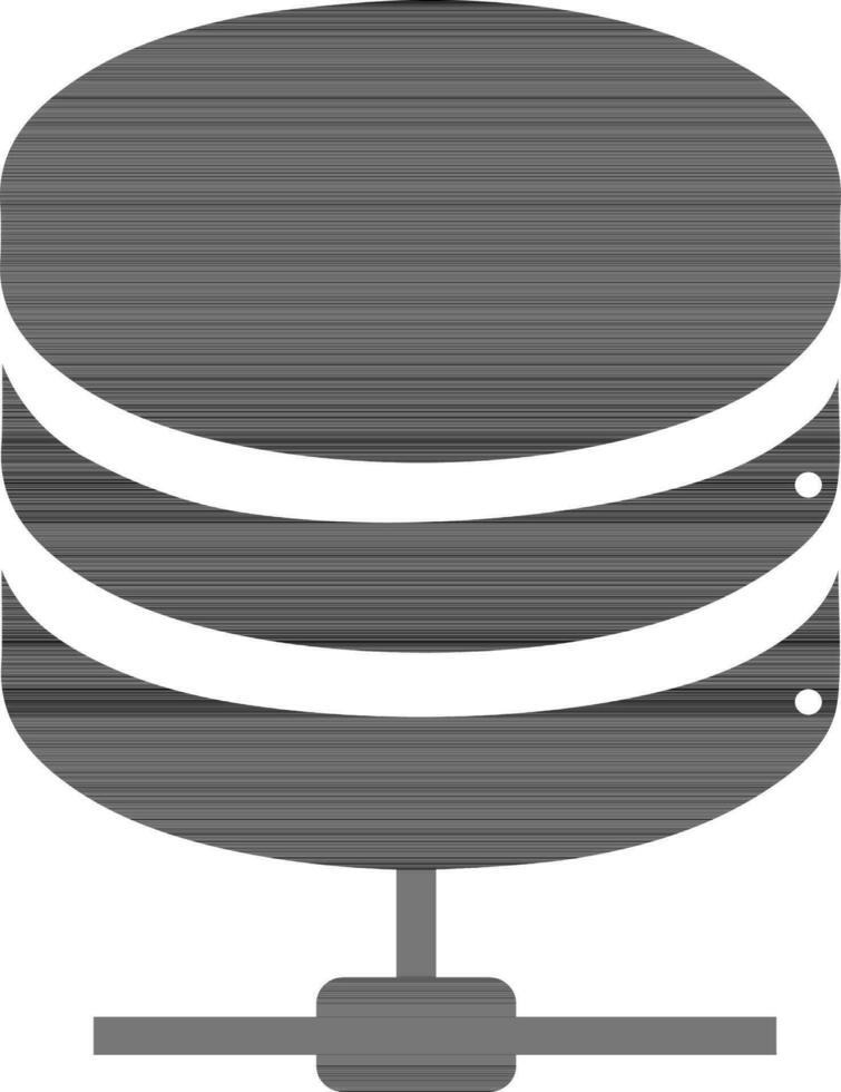 Glyph icon of database in flat style. 24372550 Vector Art at Vecteezy