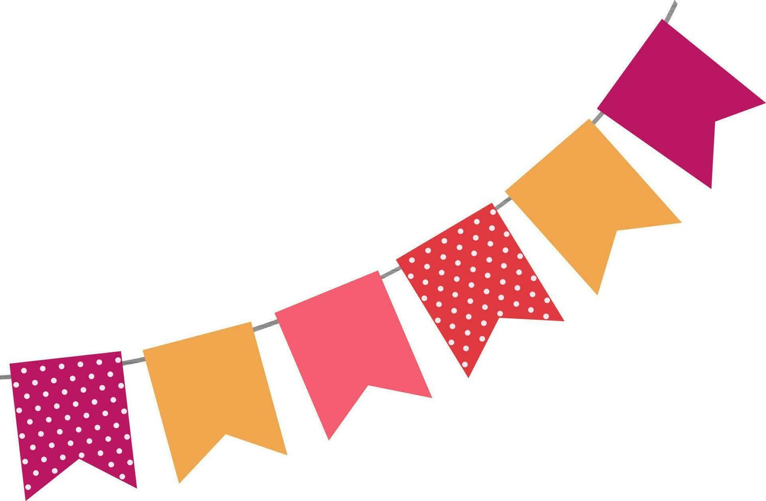 Illustration of colorful buntings. 24373078 Vector Art at Vecteezy