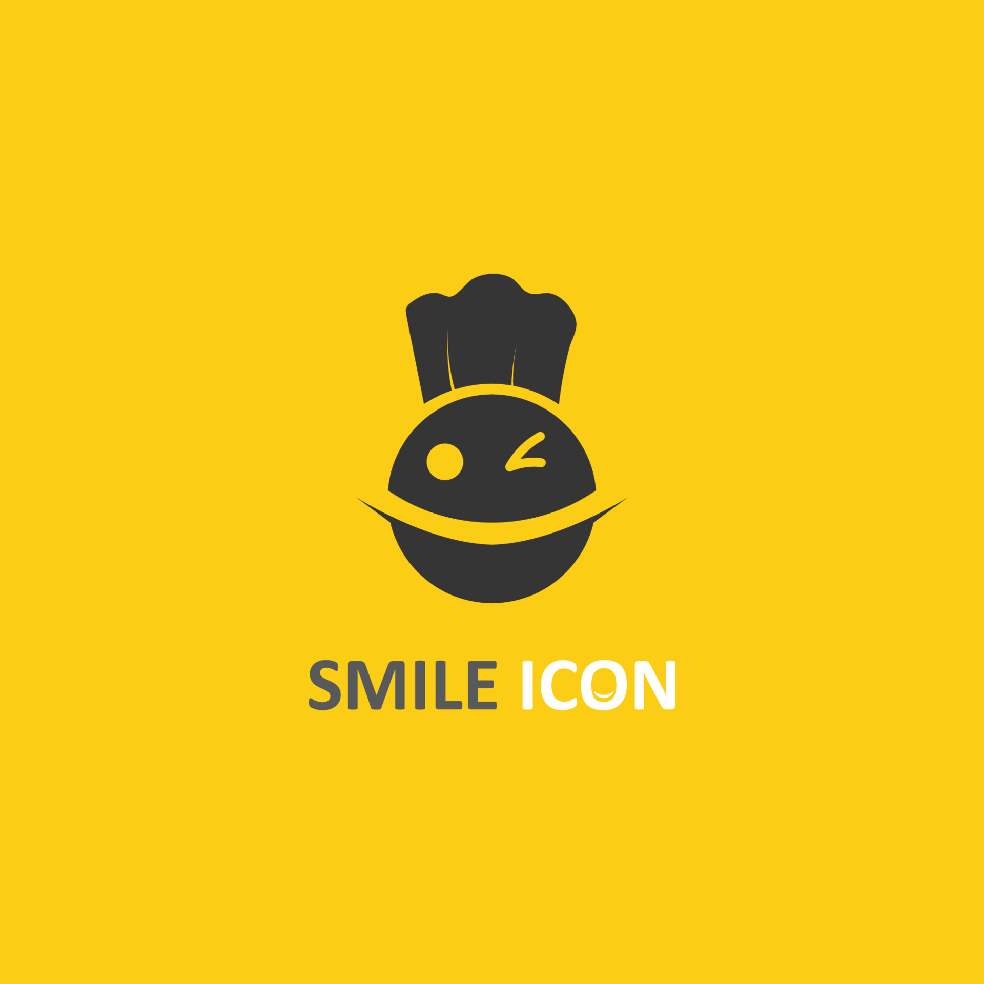 smile icon, smile, logo vector design happy emoticon Business, funny ...