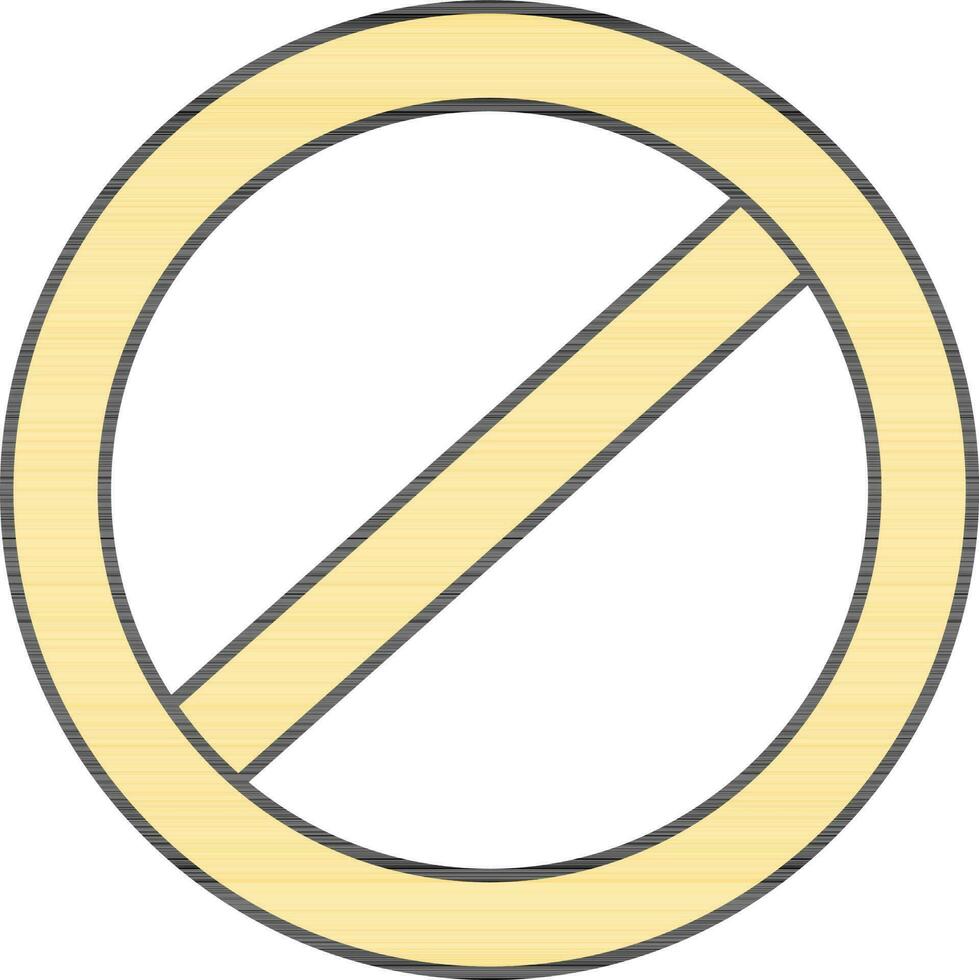 No sign or symbol in yellow color. 24377287 Vector Art at Vecteezy