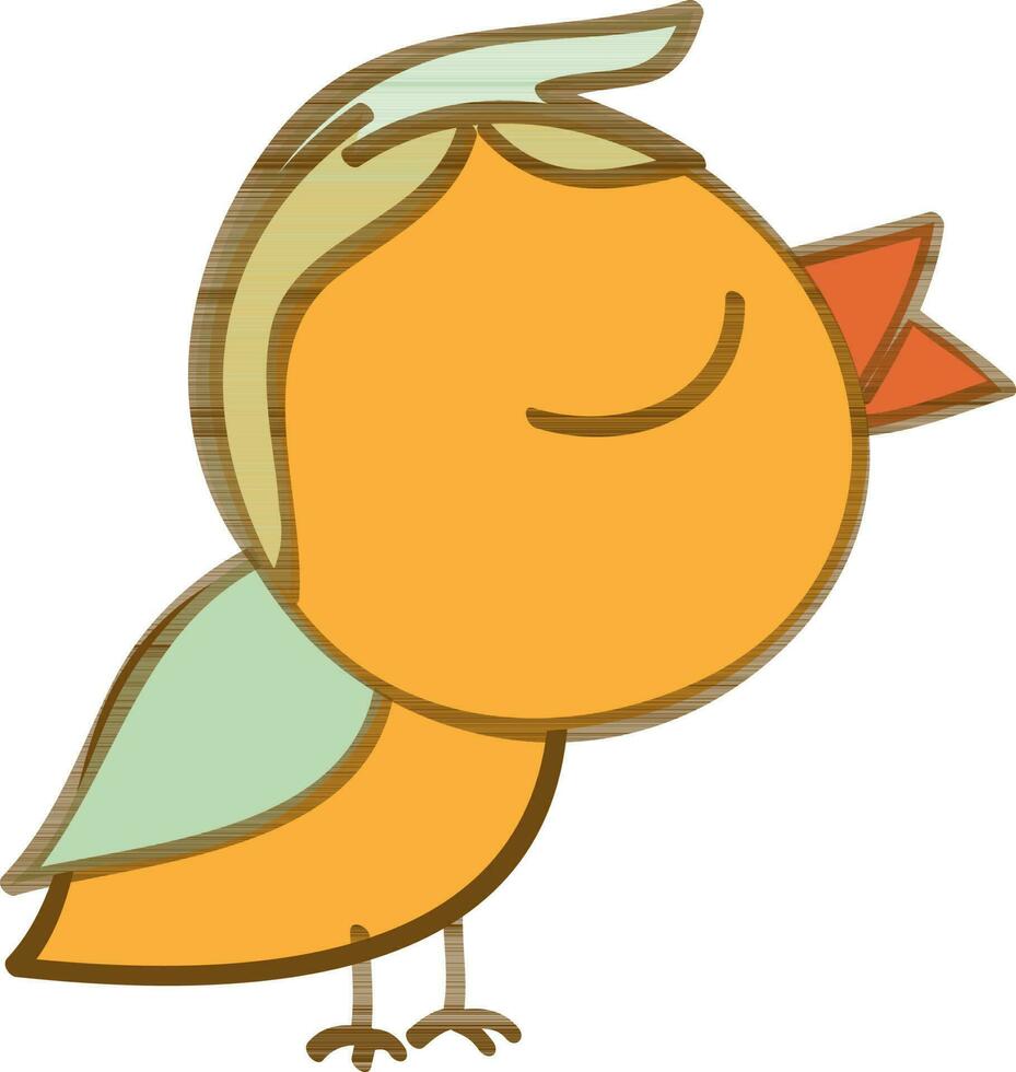 Illustration Of Cute Bird 24378382 Vector Art At Vecteezy