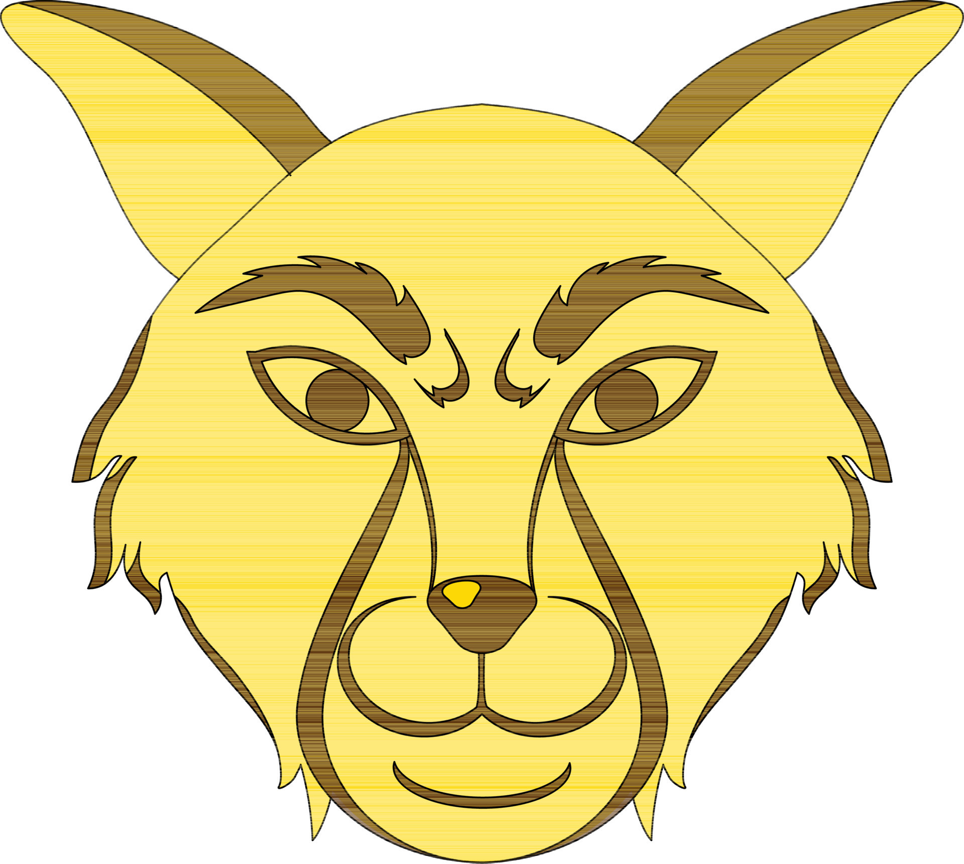color-with-stroke-of-dog-face-icon-in-chinese-zodiac-symbol-24380295