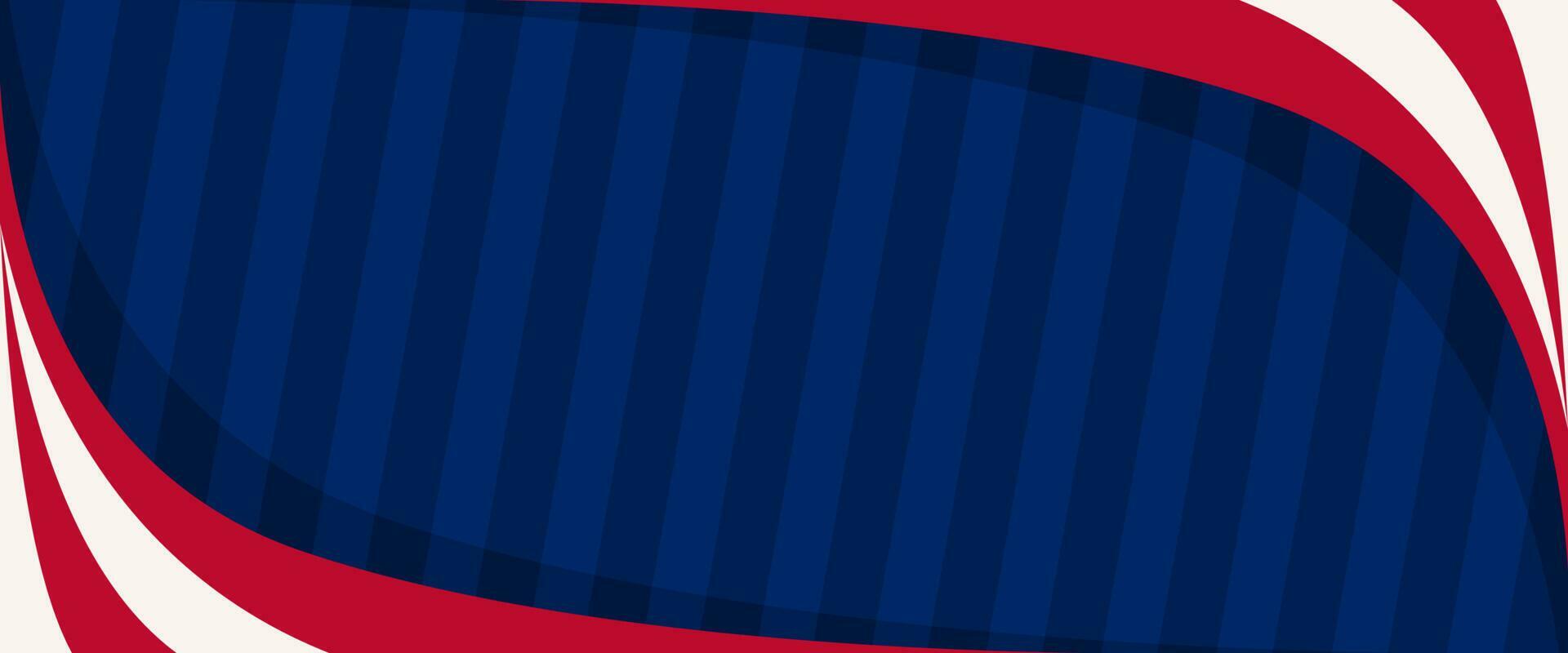 red, white and blue with a strip background for design with an American ...