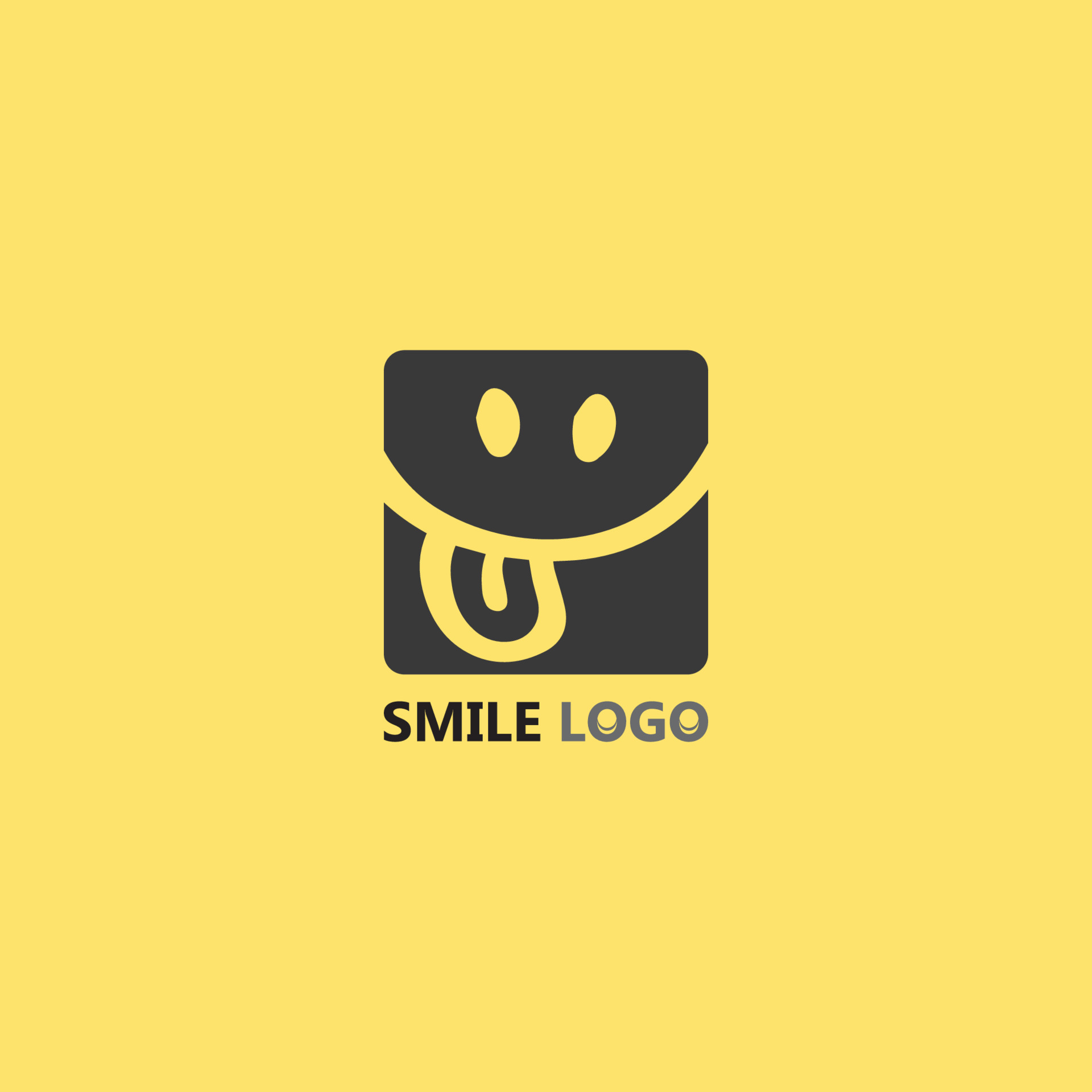 smile icon, smile, logo vector design happy emoticon Business, funny ...