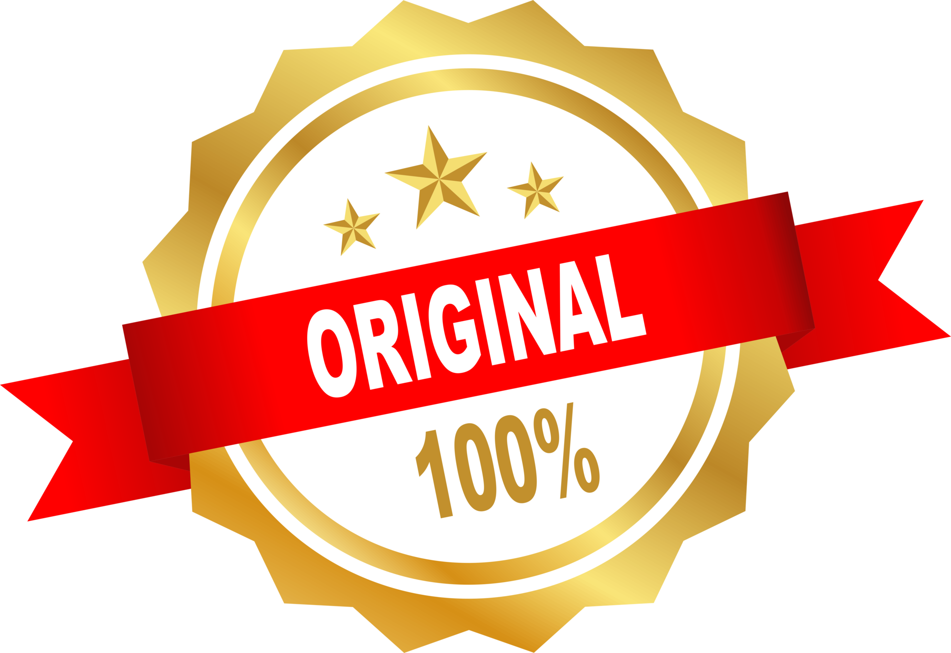 Original label sign icon symbol golden red white design transparent background 24382940 PNG
