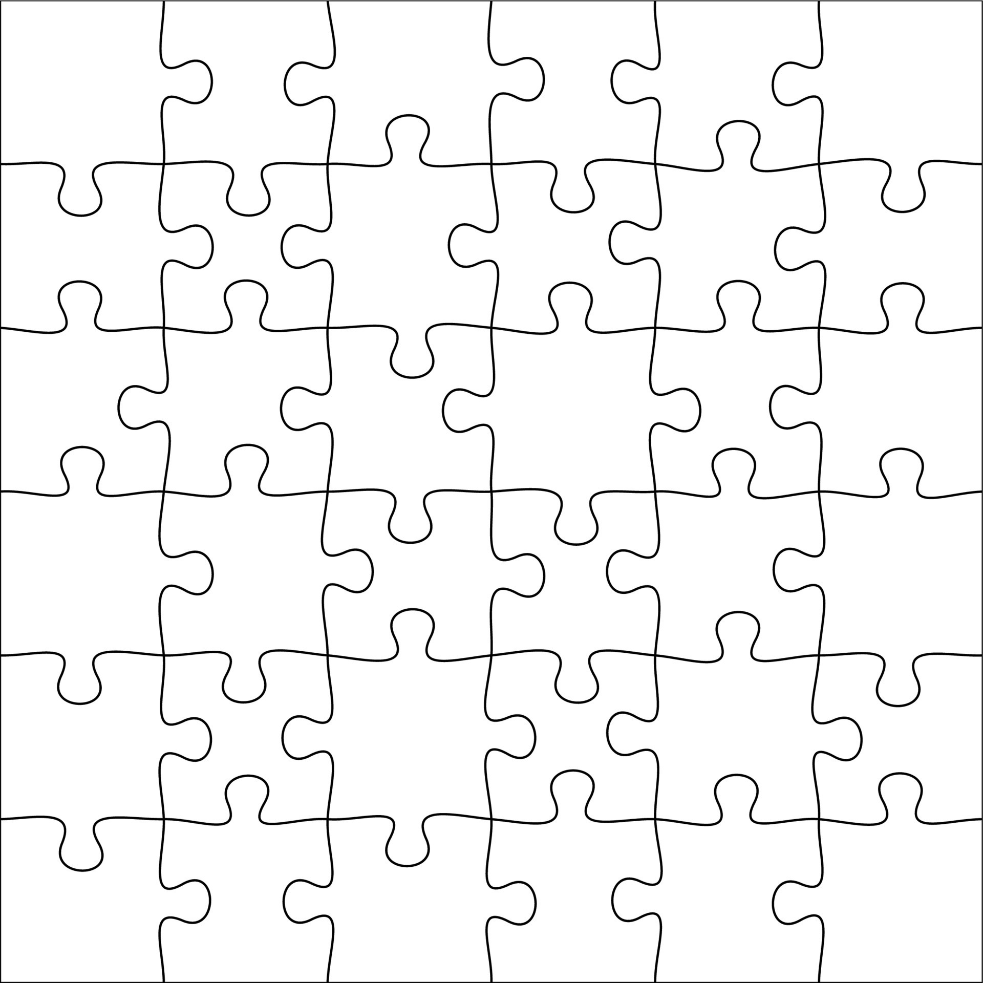 Jigsaws Puzzles Square Puzzle 6x6 Grid Jigsaw Game And Join 36