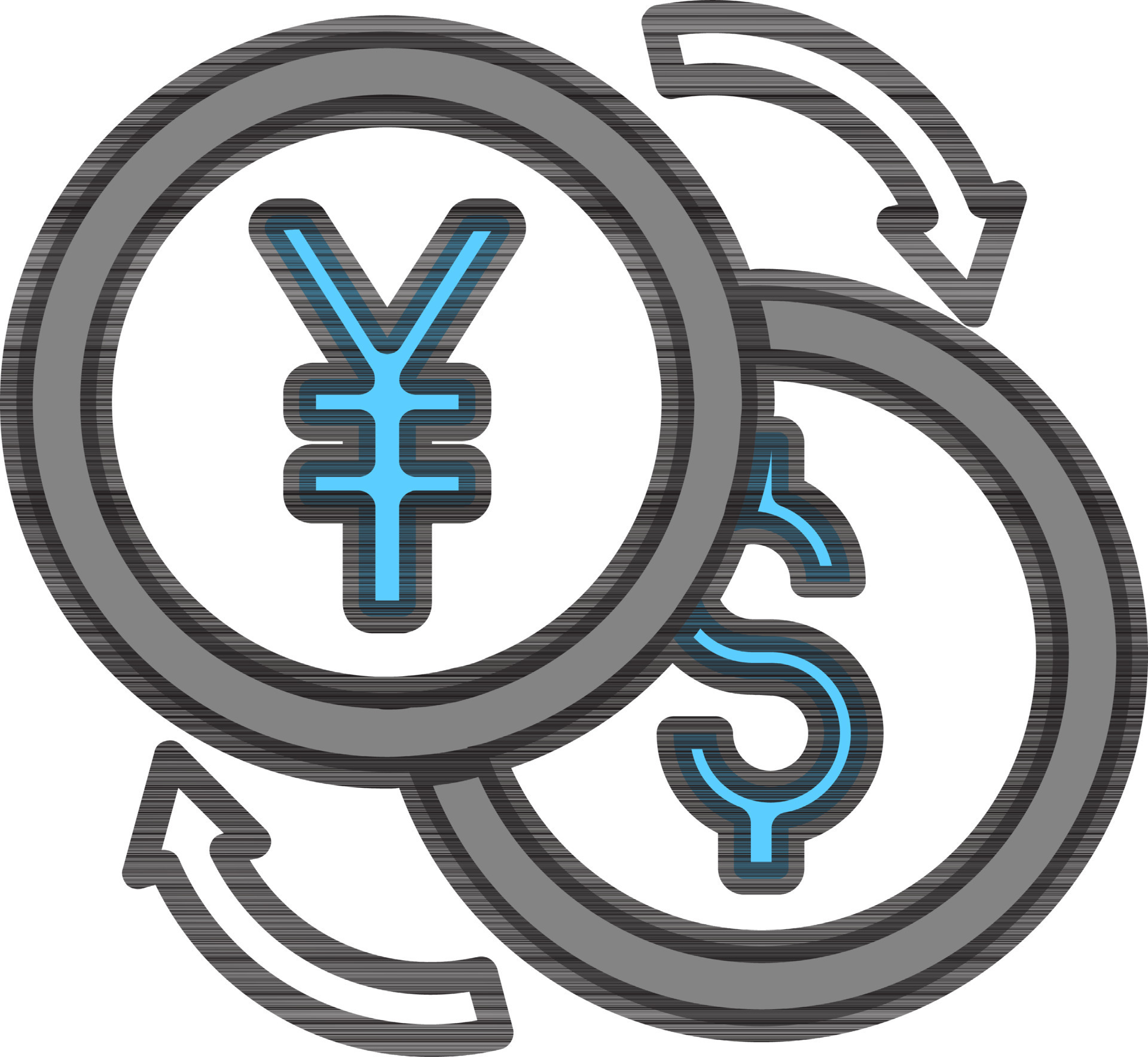 Foreign Currency Exchange Icon in Flat style. 24386052 Vector Art at ... Foreign Currency Exchange Icon in Flat style. 24386052 Vector Art at ...