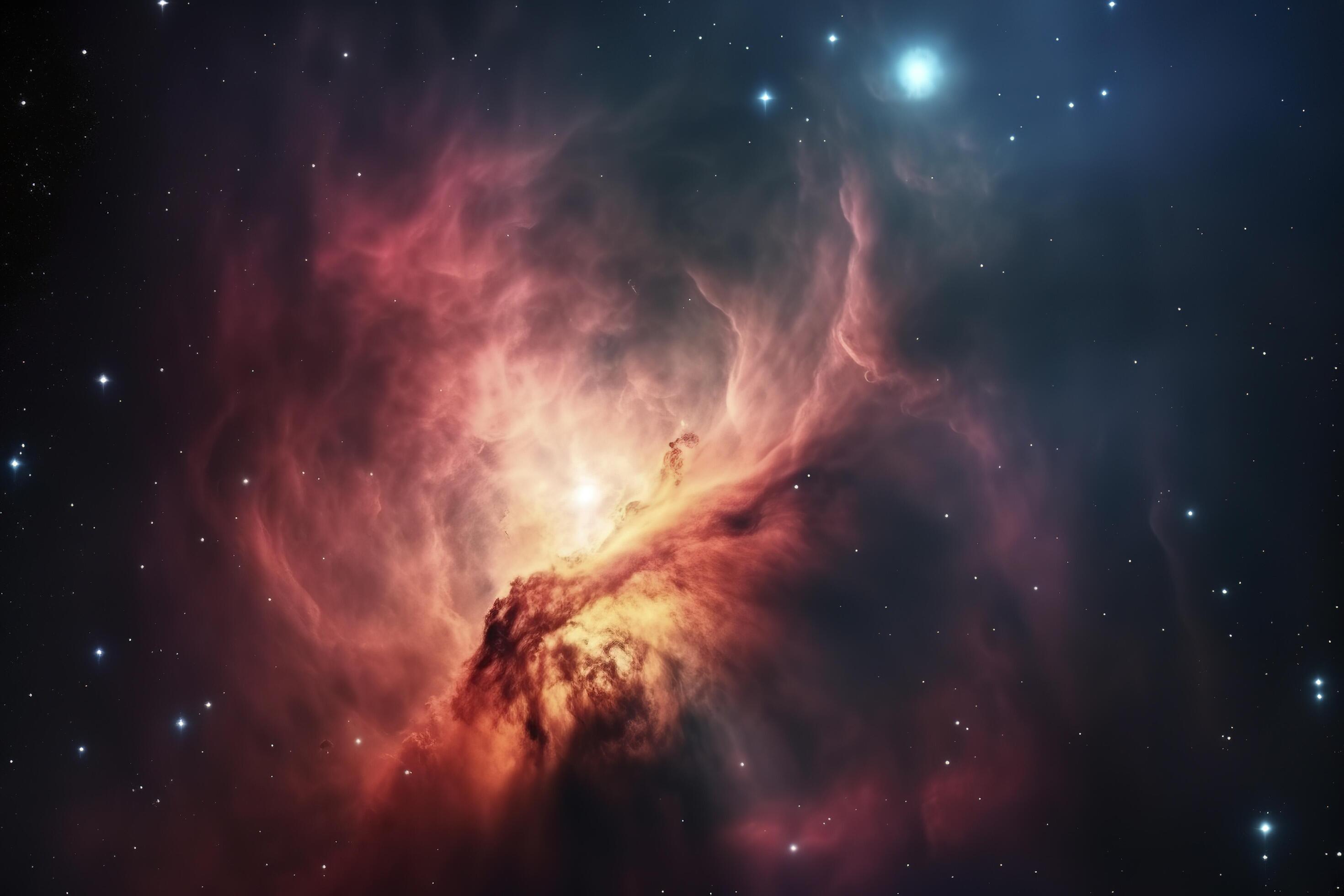 the Orion Nebula deep space objects , generate ai 24388042 Stock Photo ...