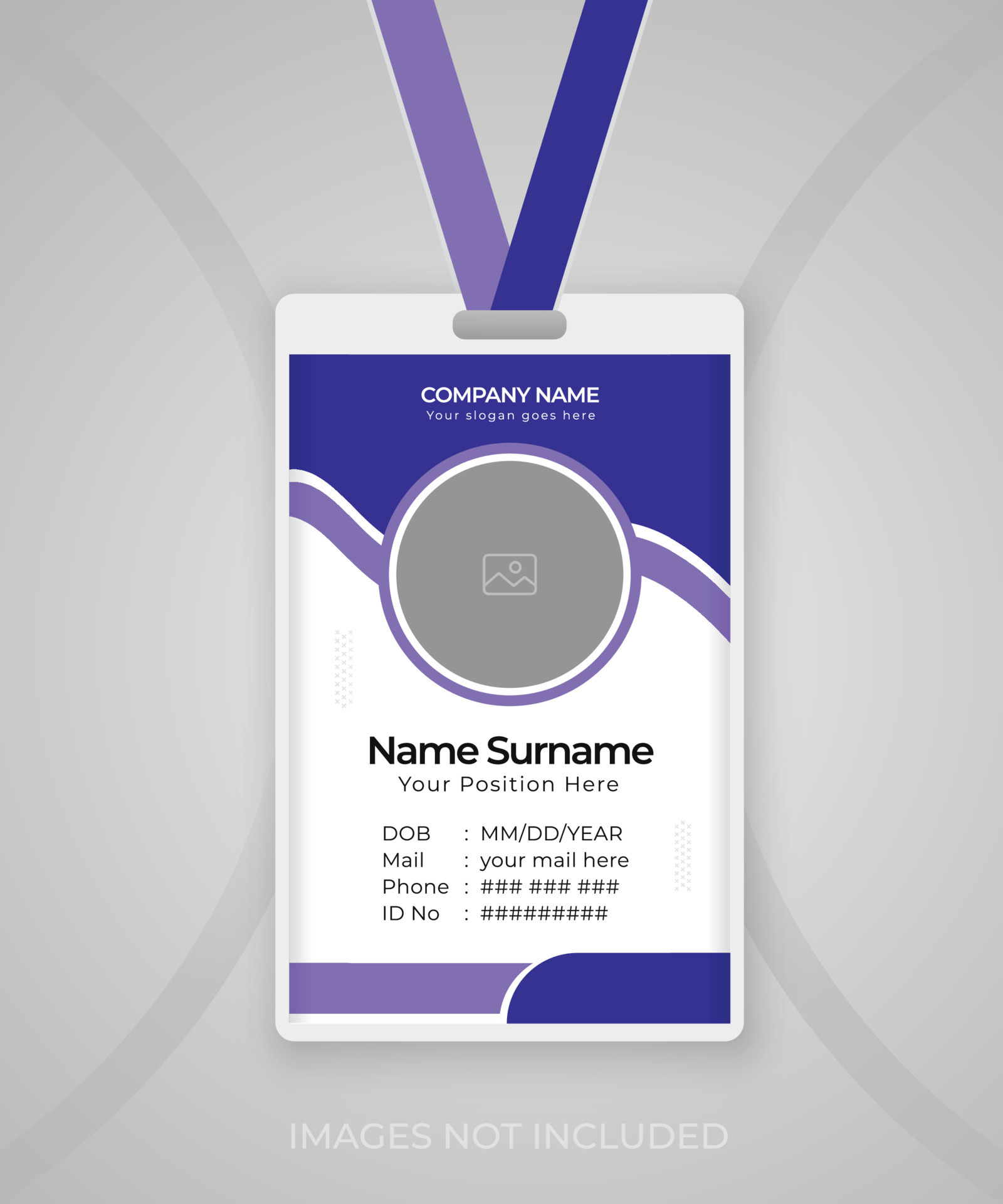 Modern and clean business id card template design. professional id card ... Modern and clean business id card template design. professional id card ...