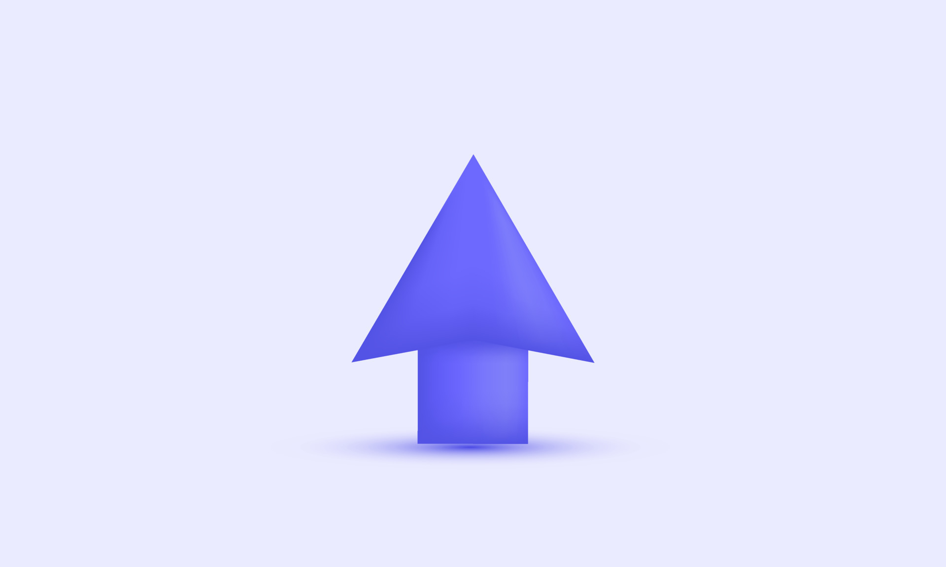 Illustration Arrow Pointer Mouse Cursor Computer Interface Vector Icon 3d Symbols Isolated On