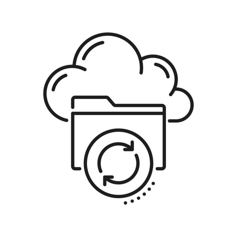 Database, network server and cloud storage icon 24392519 Vector Art at ...