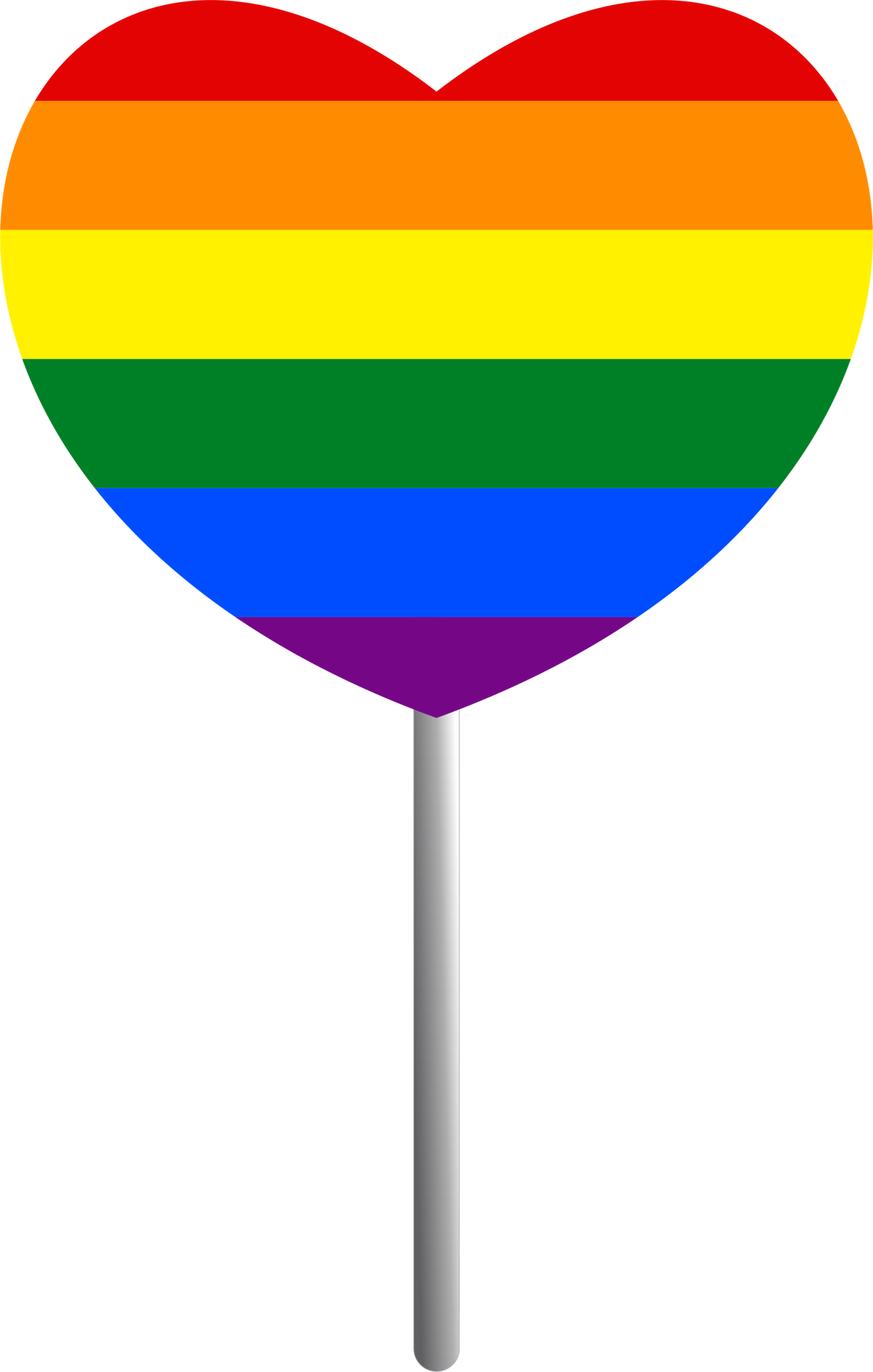 LGBTQ rainbow heart icon PNG 24393060 PNG