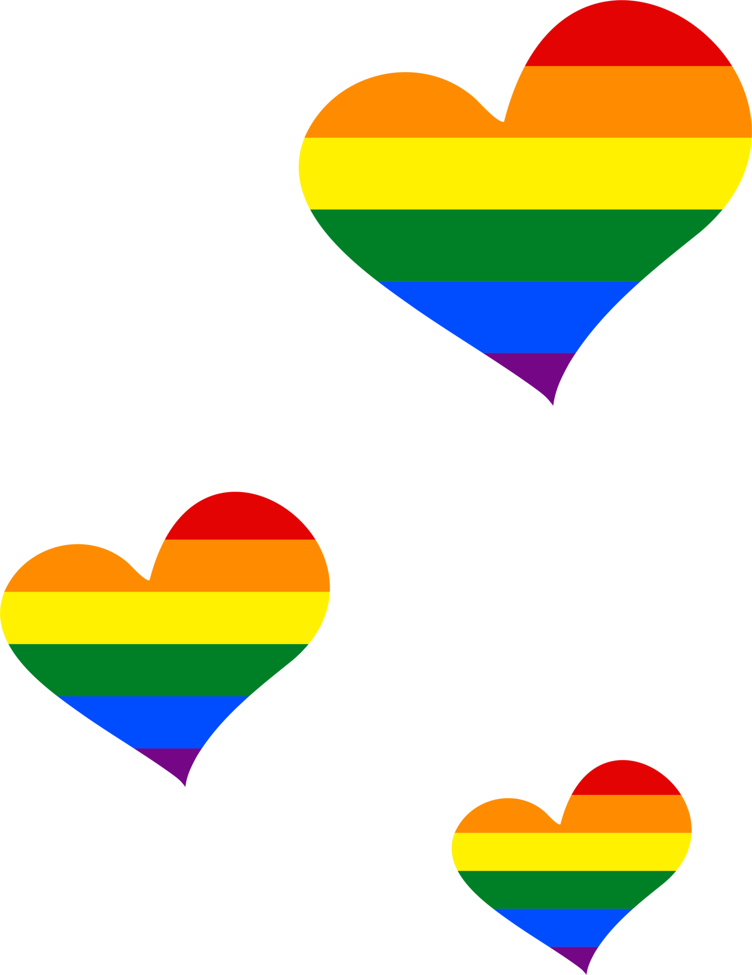 LGBTQ rainbow heart PNG 24393111 PNG