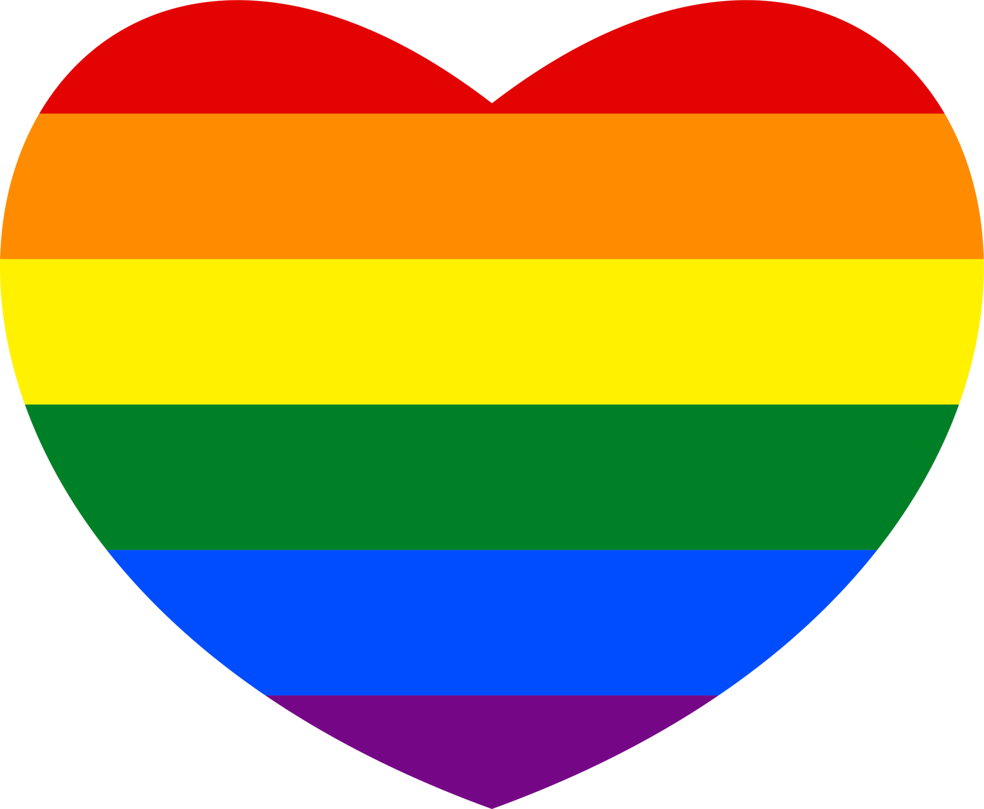LGBTQ rainbow heart icon PNG 24393119 PNG