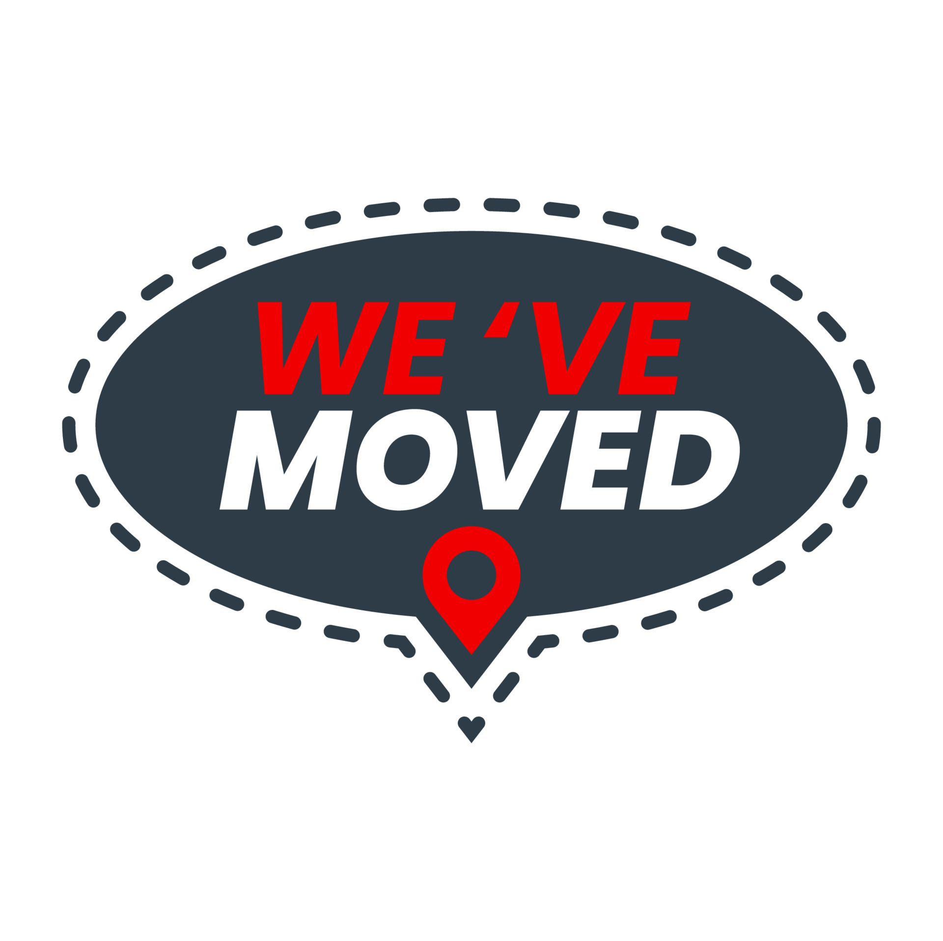 Have move icon. Weve moved sign, speech bubble 24393672 Vector Art at ... Have move icon. Weve moved sign, speech bubble 24393672 Vector Art at ...