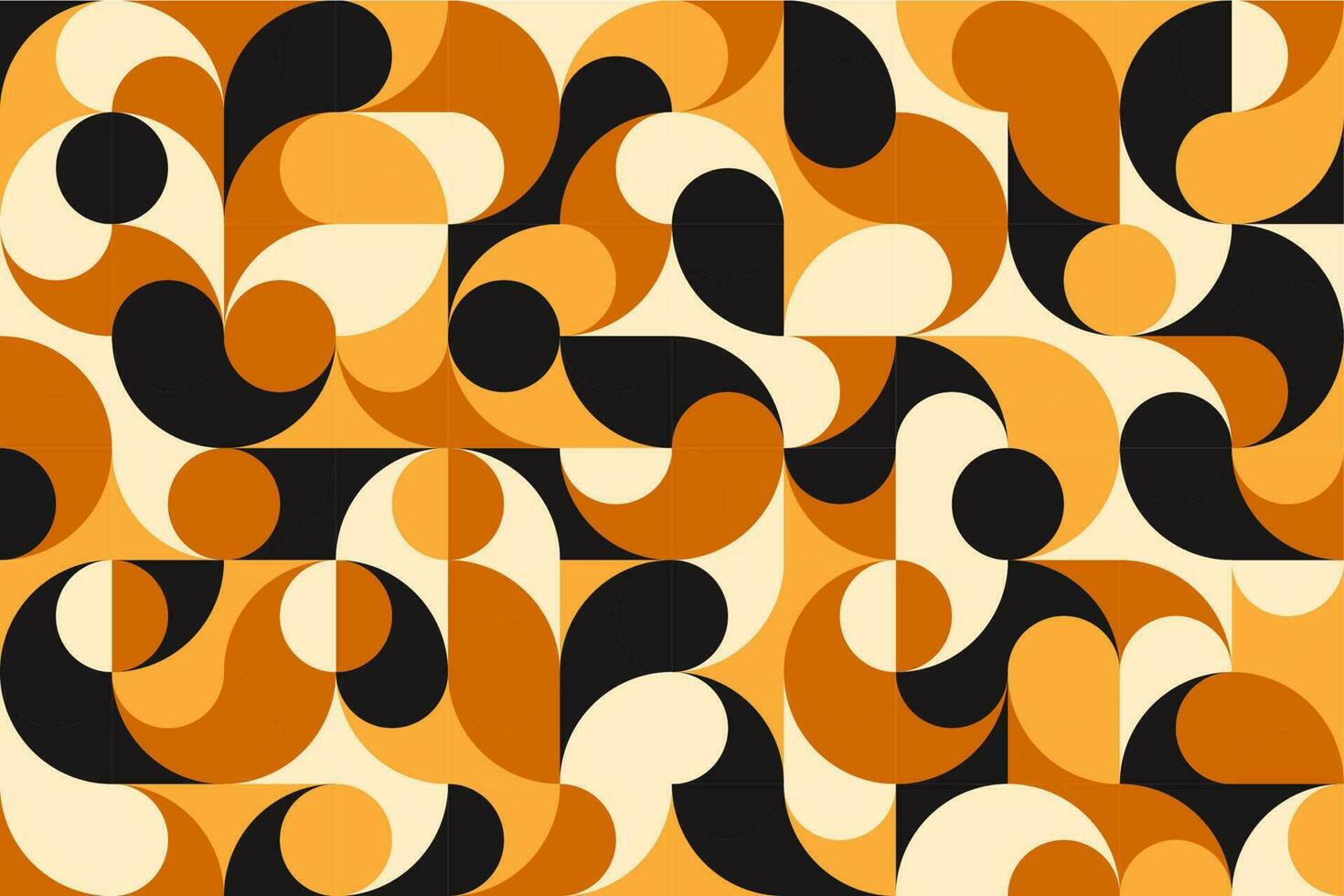 Modern geometric pattern grid, color circle shapes 24393810 Vector Art ...