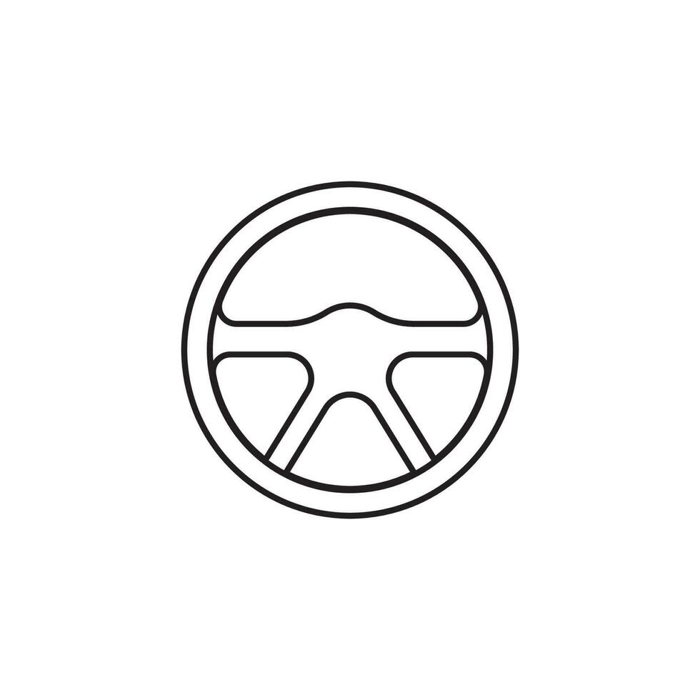 steering wheel icon 24394194 Vector Art at Vecteezy