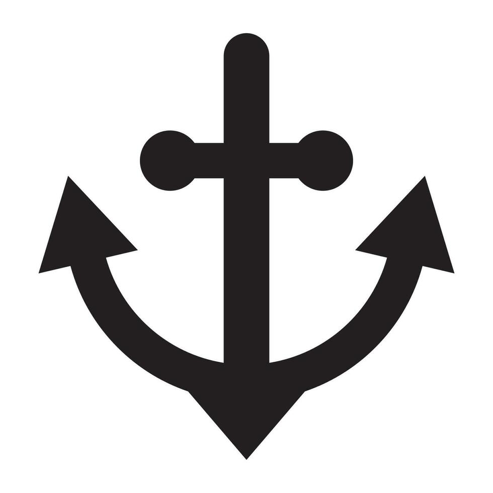 anchor icon vector 24394607 Vector Art at Vecteezy
