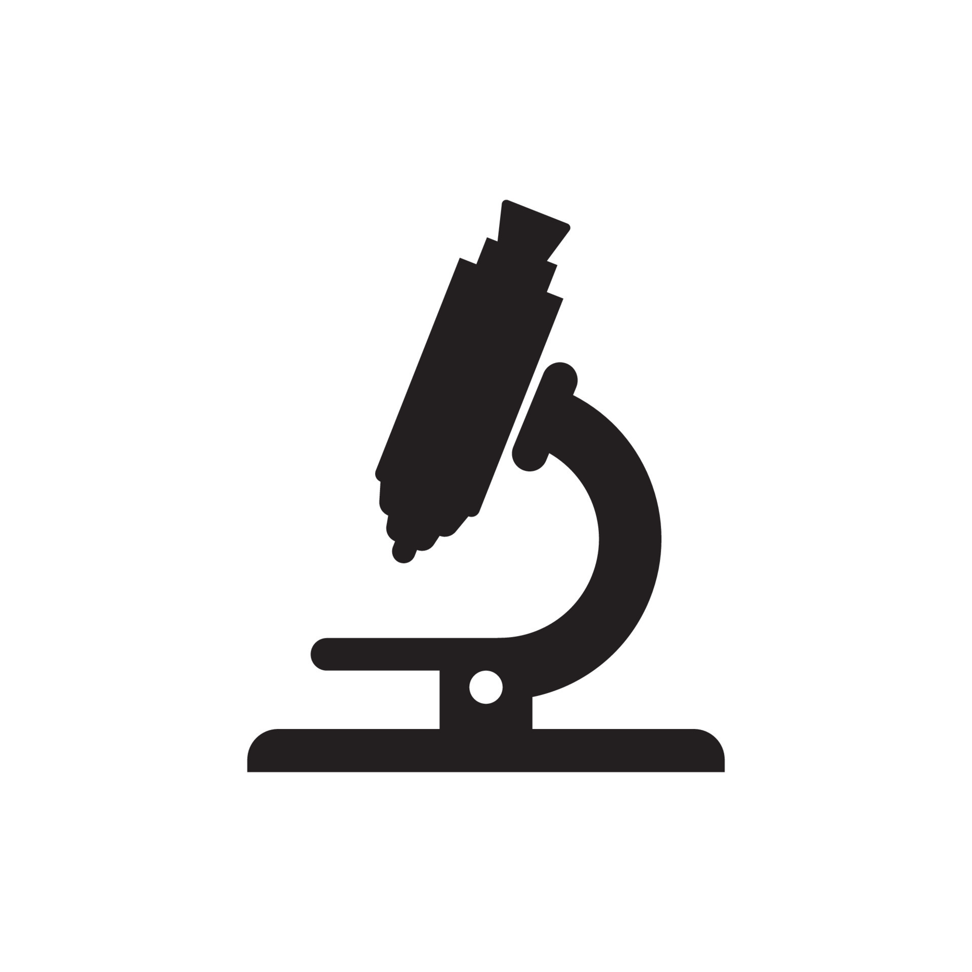 microscope icon vector 24394770 Vector Art at Vecteezy
