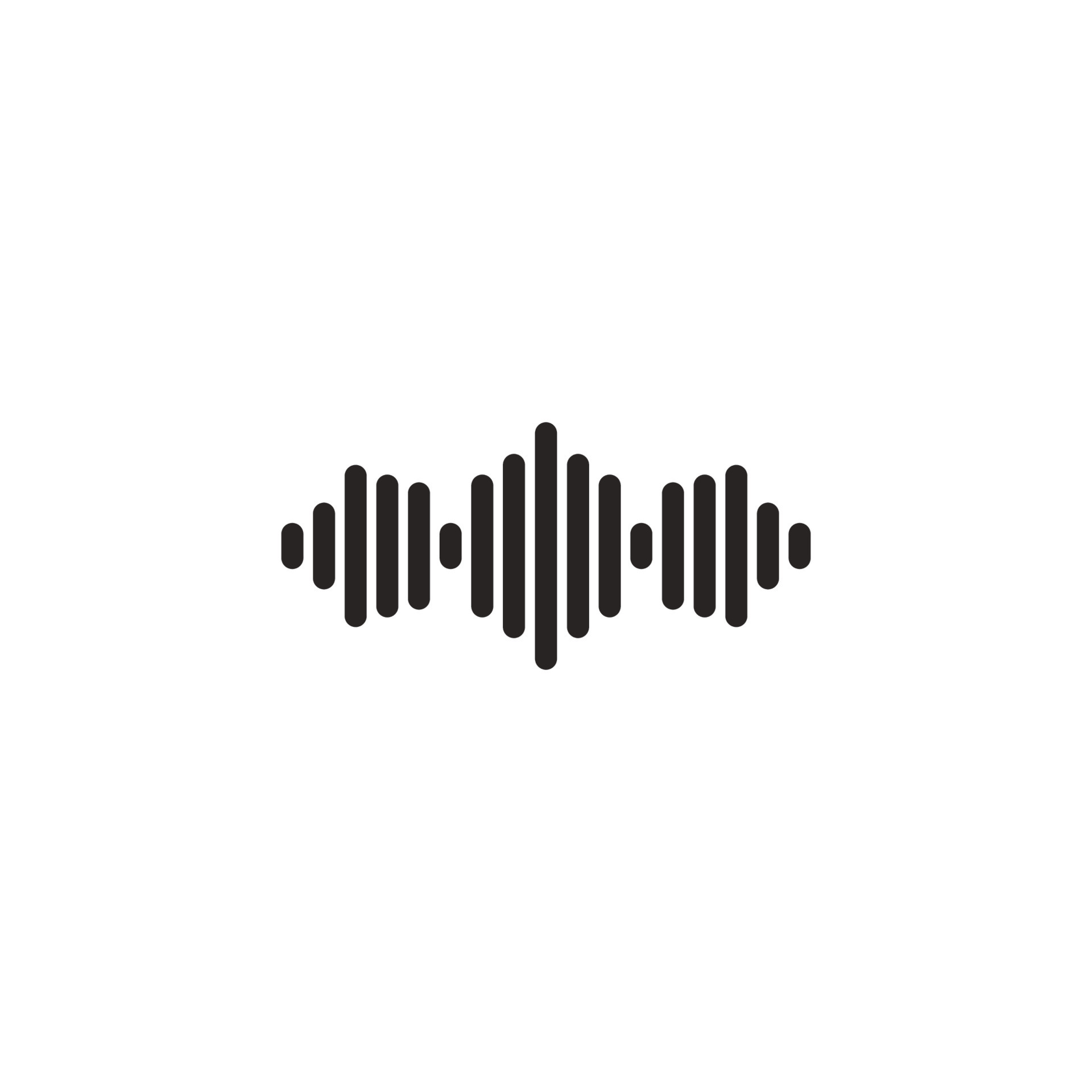 sound wave icon 24397592 Vector Art at Vecteezy