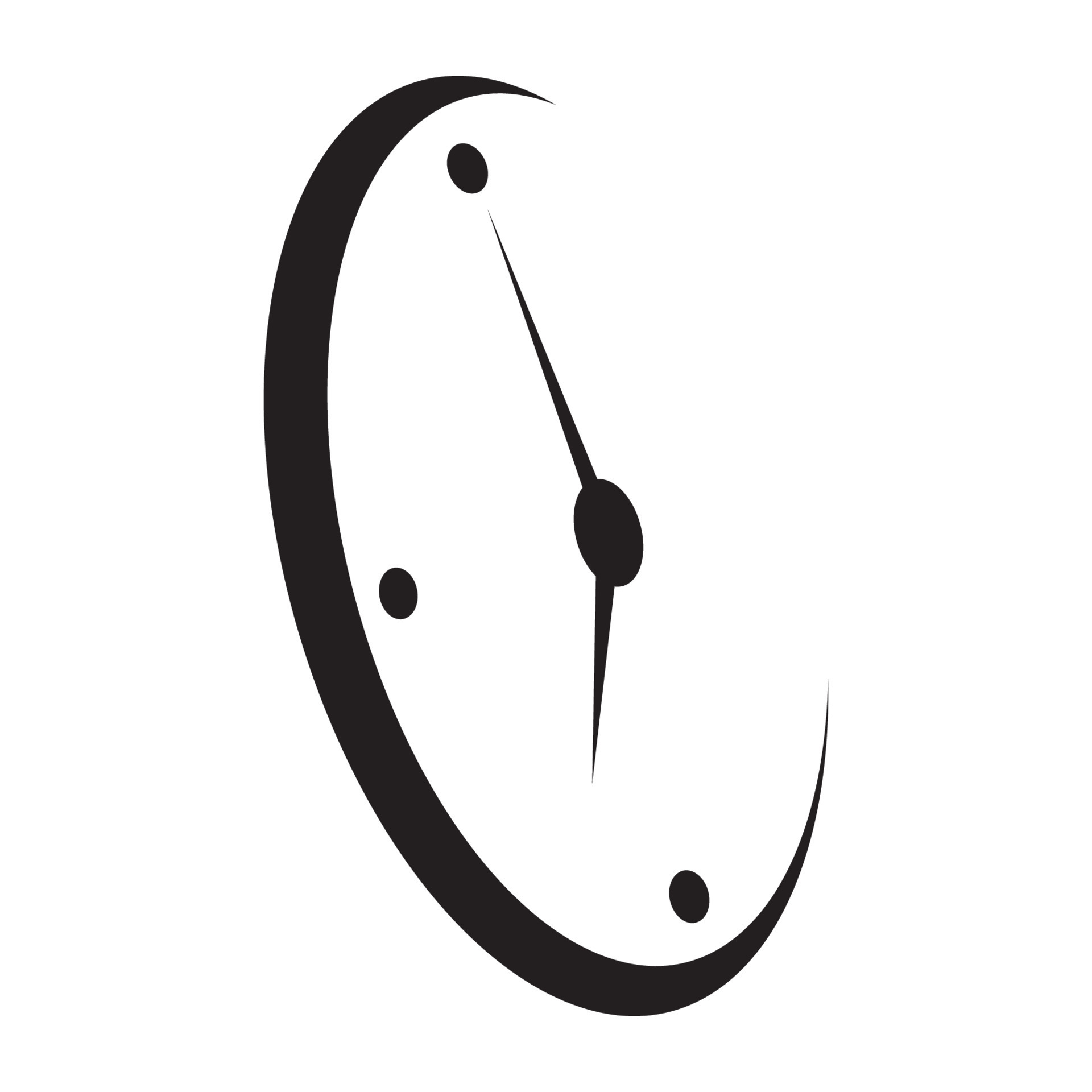 clock icon vector 24397593 Vector Art at Vecteezy