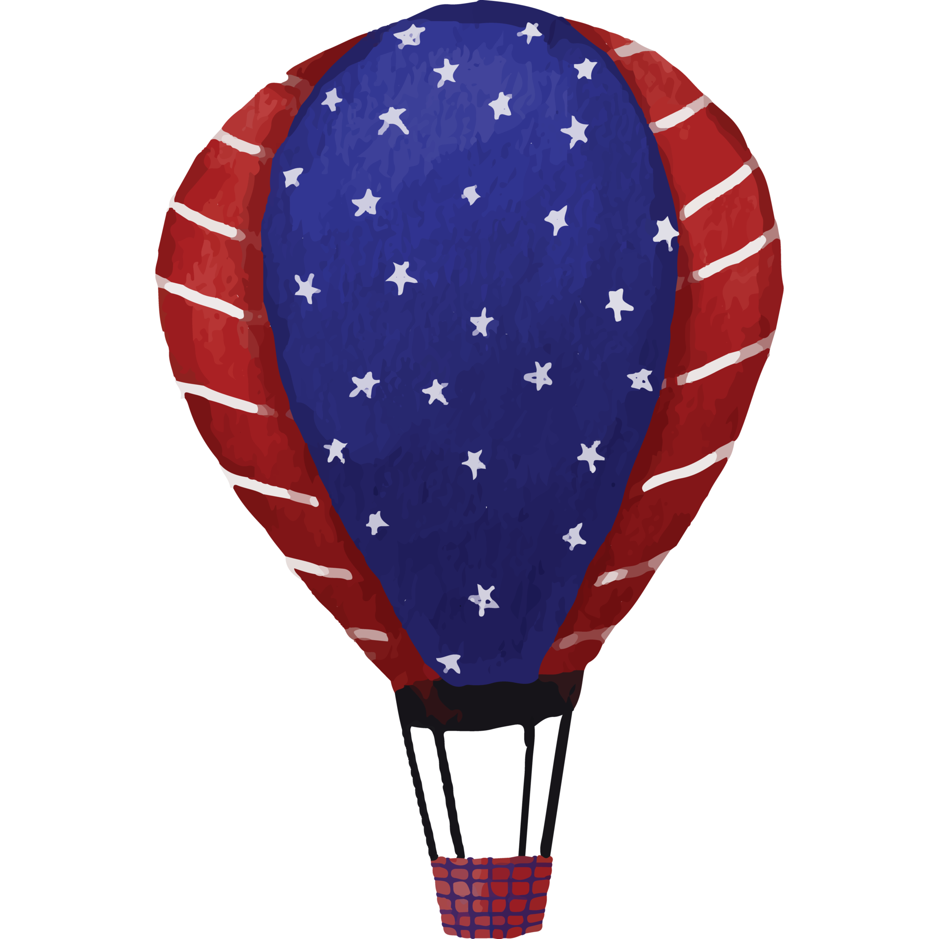 Independence Day American Flag 4th July 24400357 Png